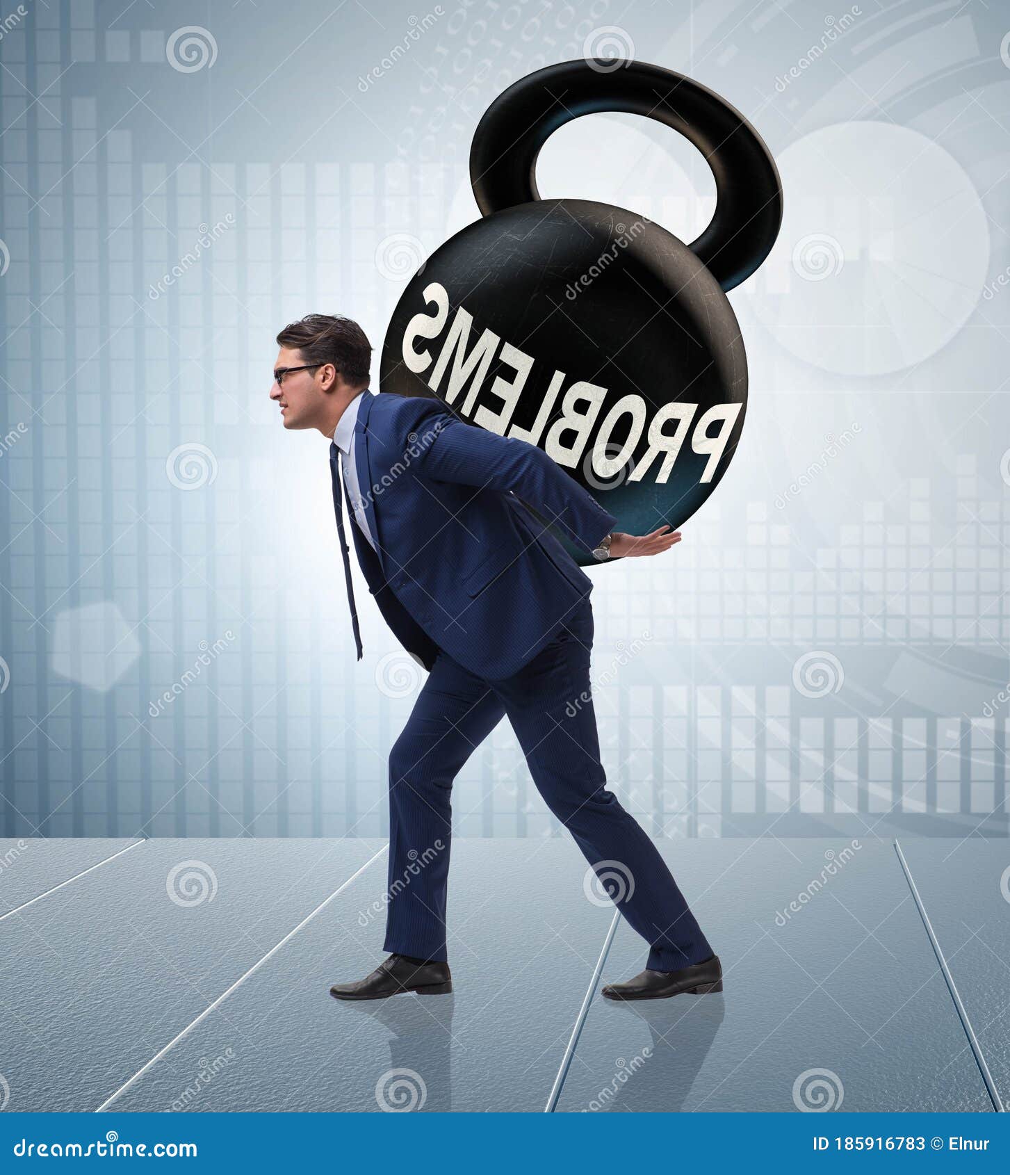 Business Problem and Challenge Concept with Businessman Stock Image ...