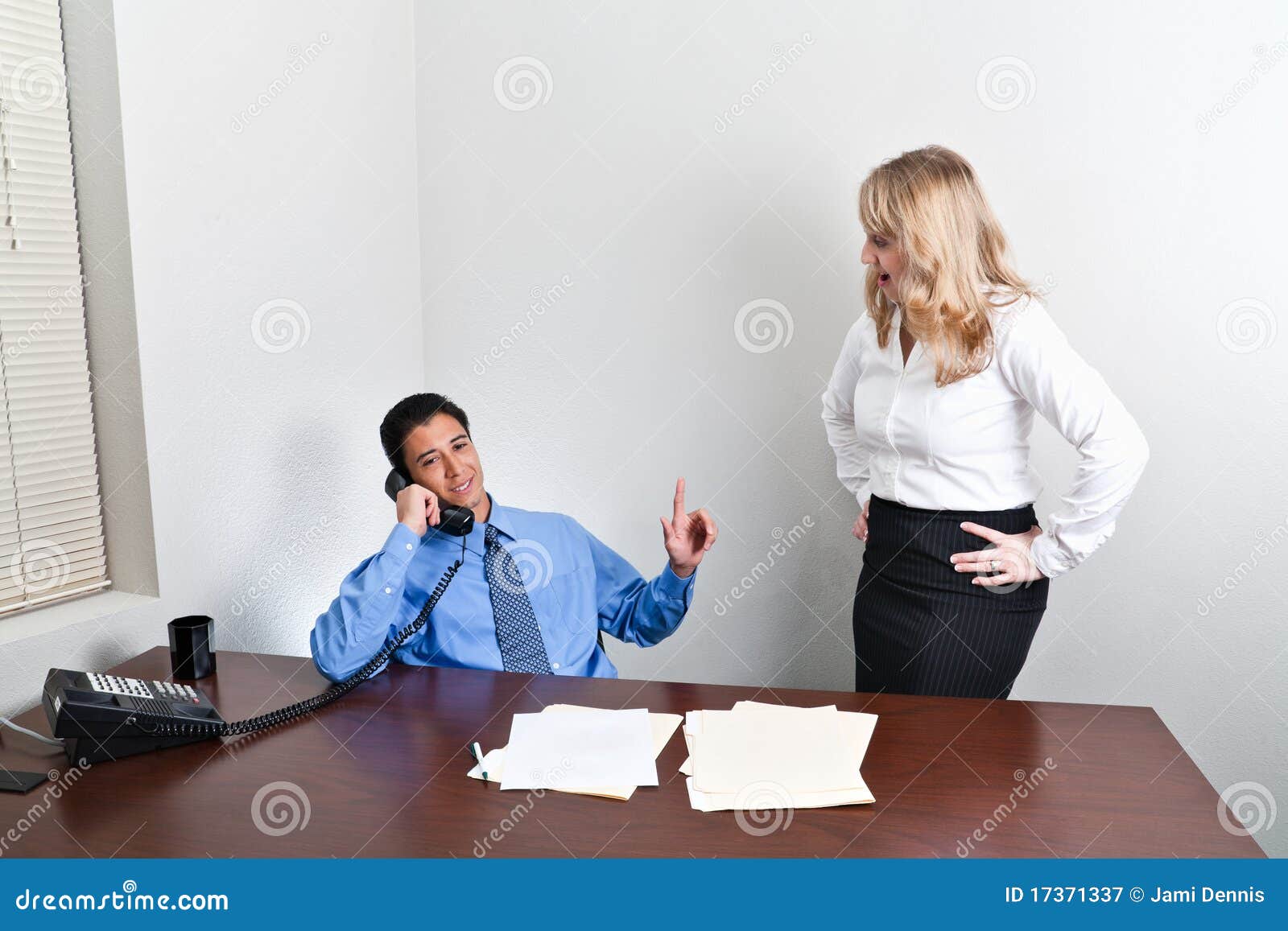 Business Problem Discussion Stock Image - Image of talking, female ...