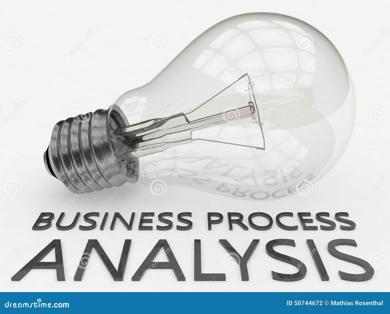 Business Process Analysis stock illustration. Illustration of implement ...
