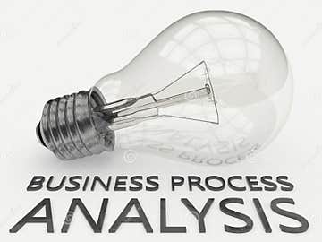 Business Process Analysis stock illustration. Illustration of implement ...