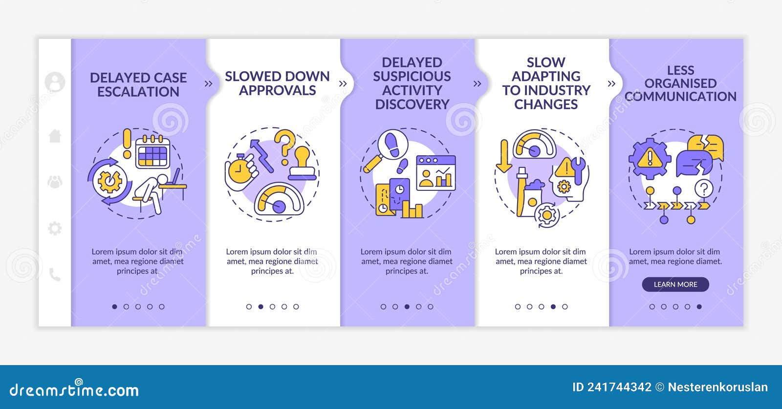 Business Process Automation Challenges Purple and White Onboarding ...