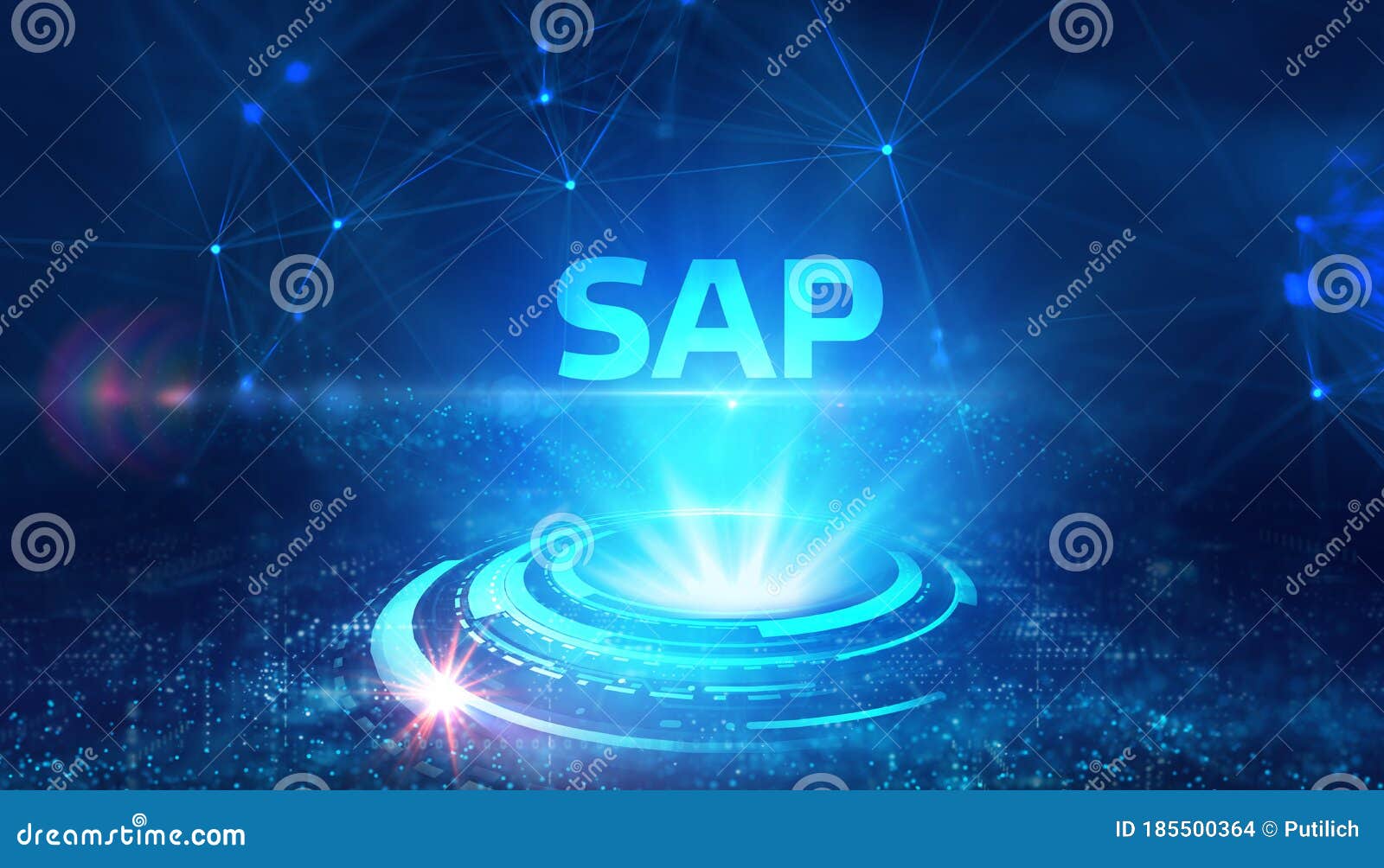 SAP Business Process Automation Software. ERP Enterprise Resources ...