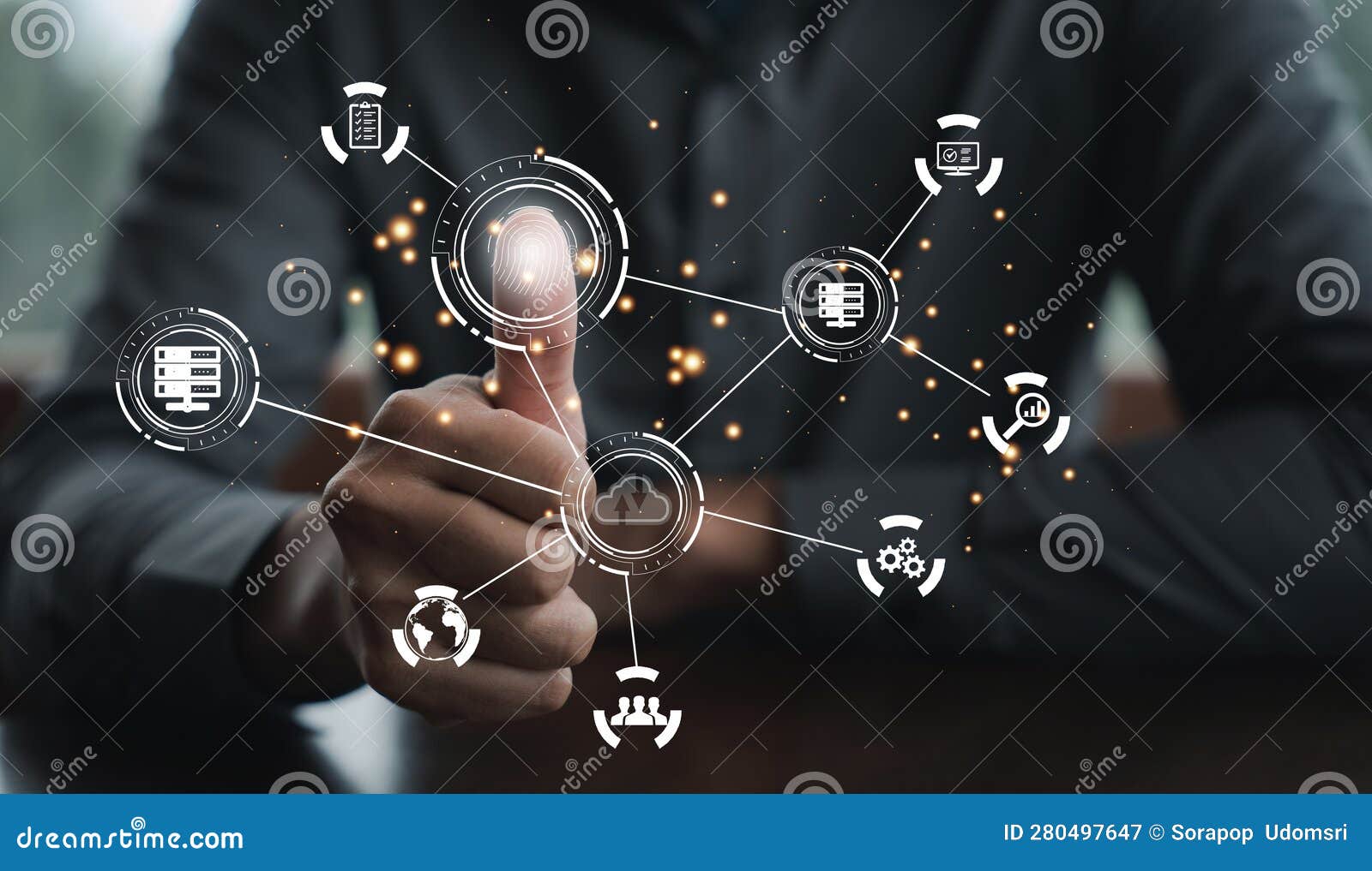 Business Process Automation and Strategy Concept Stock Image - Image of ...