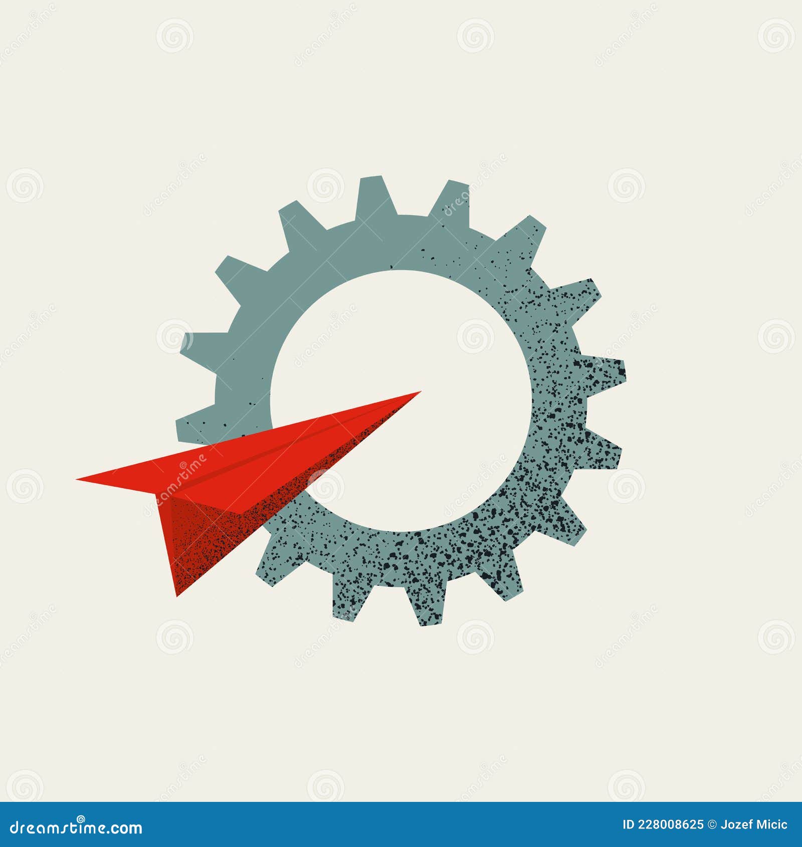 Business Process Automation Vector Concept. Symbol of New Workflow ...