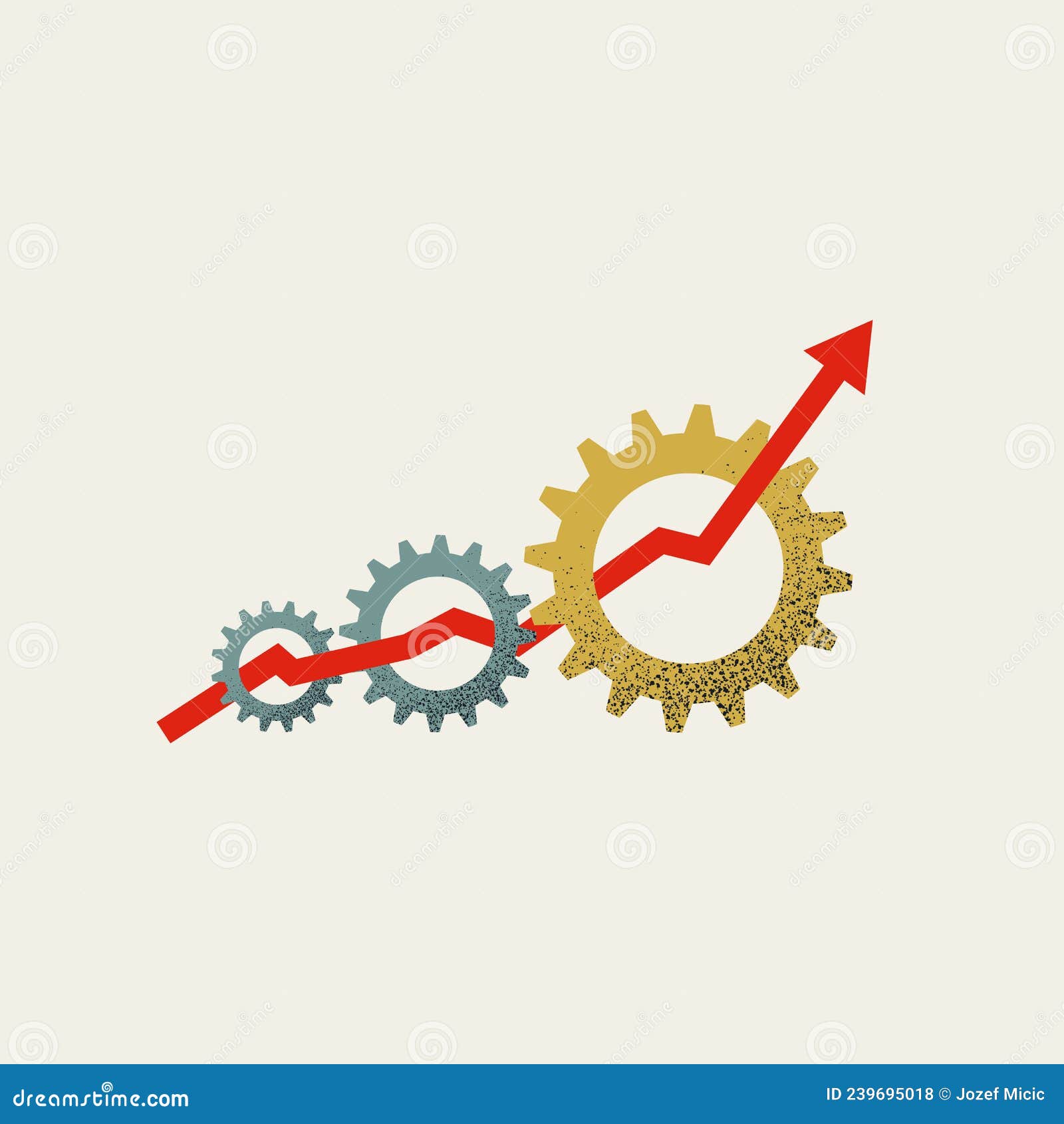 Business Process Automation Vector Concept. Symbol of Success ...