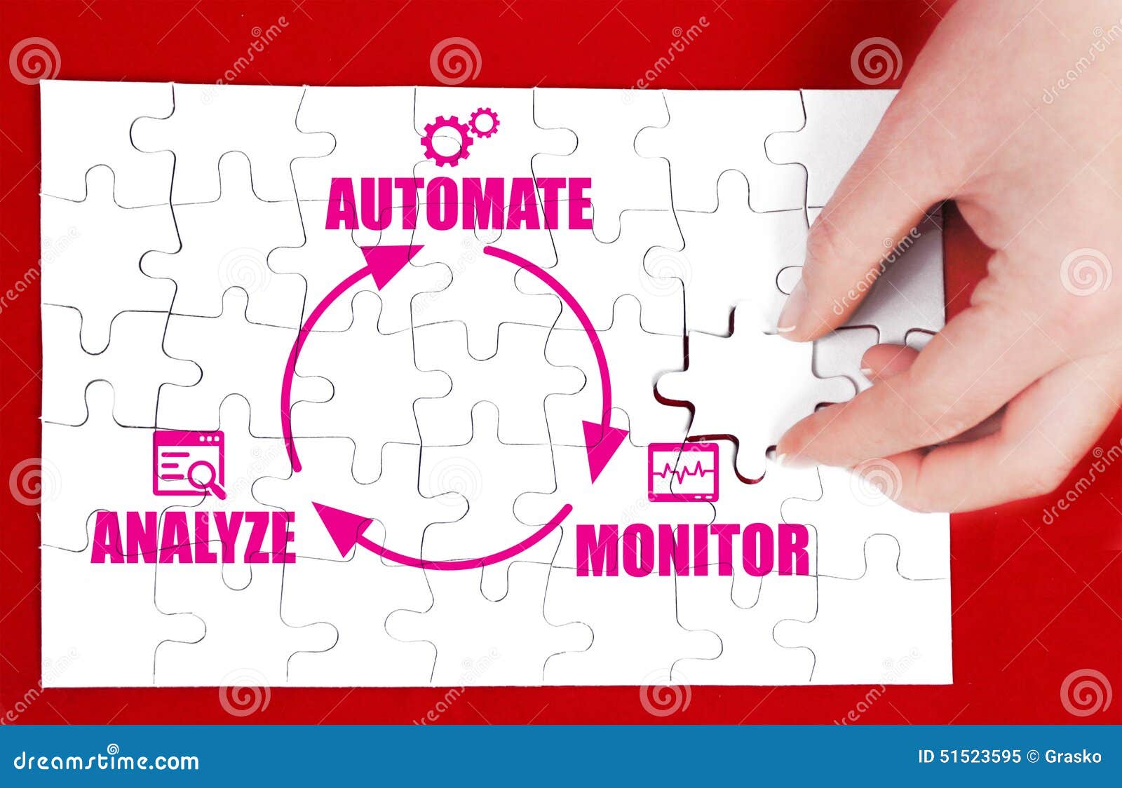 Business Process Automation Stock Image - Image of executive, notice ...