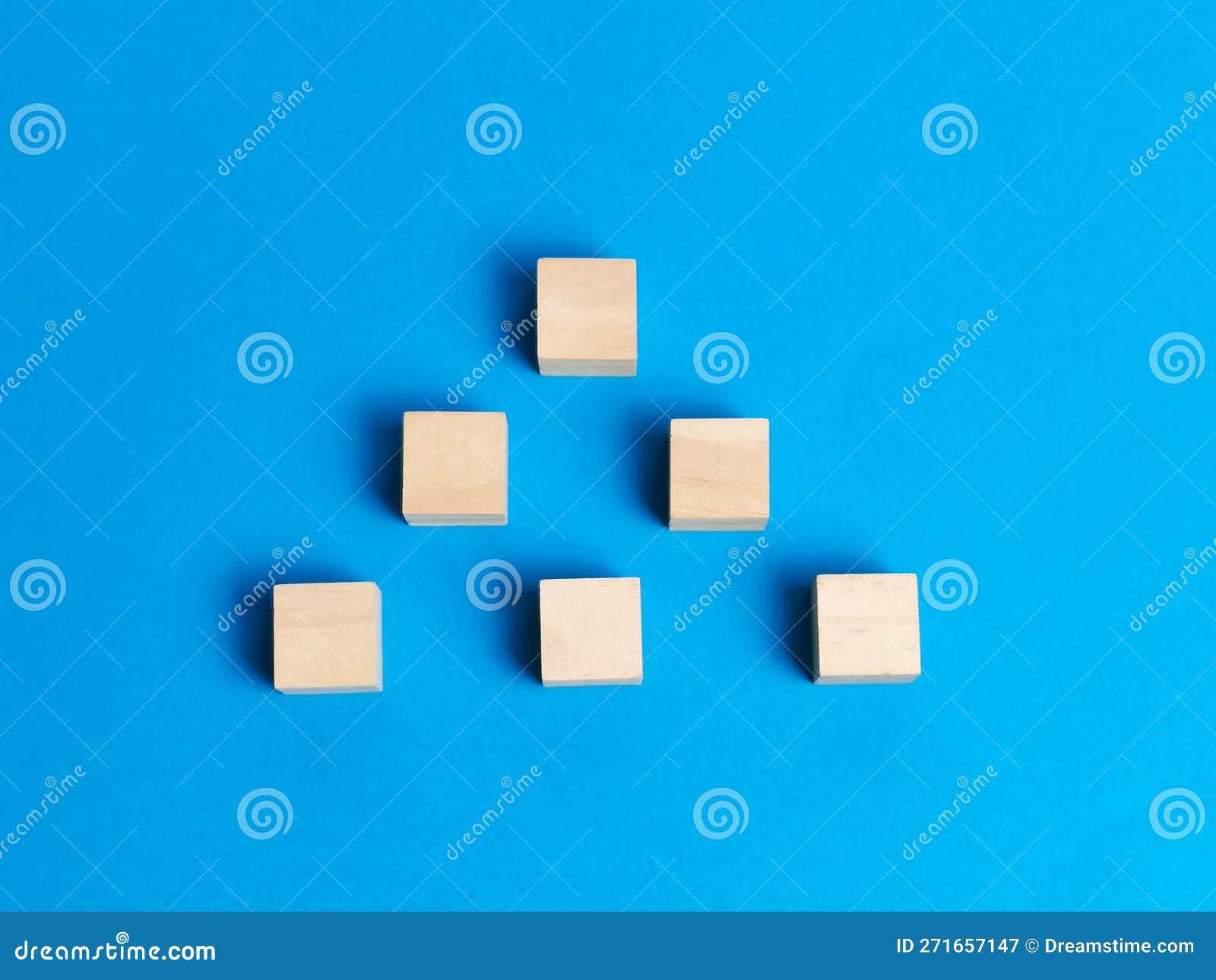 Hierarchy System In Company. Cooperation And Collaboration. Team ...