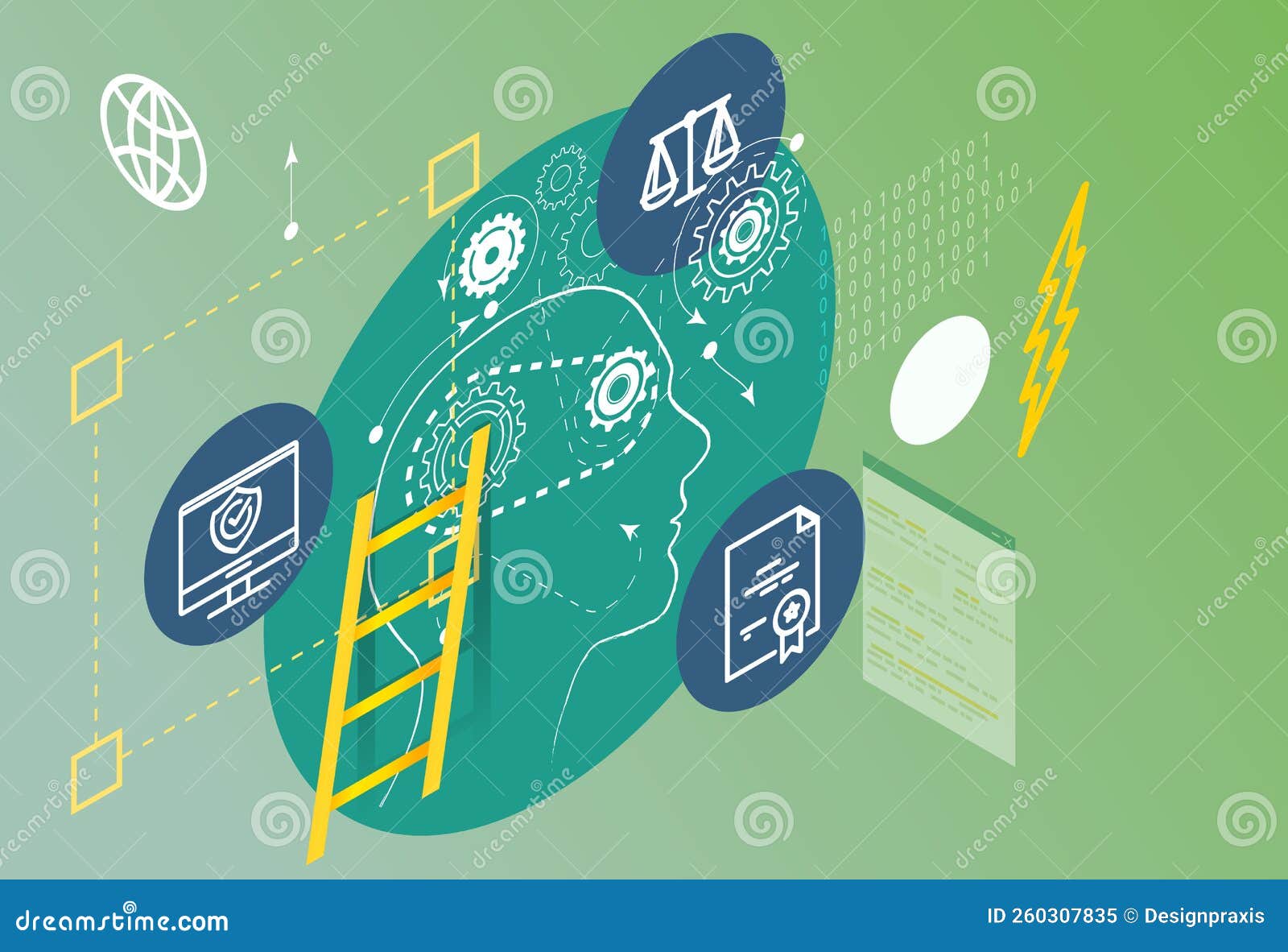 Business Process Management - Illustration Stock Illustration ...