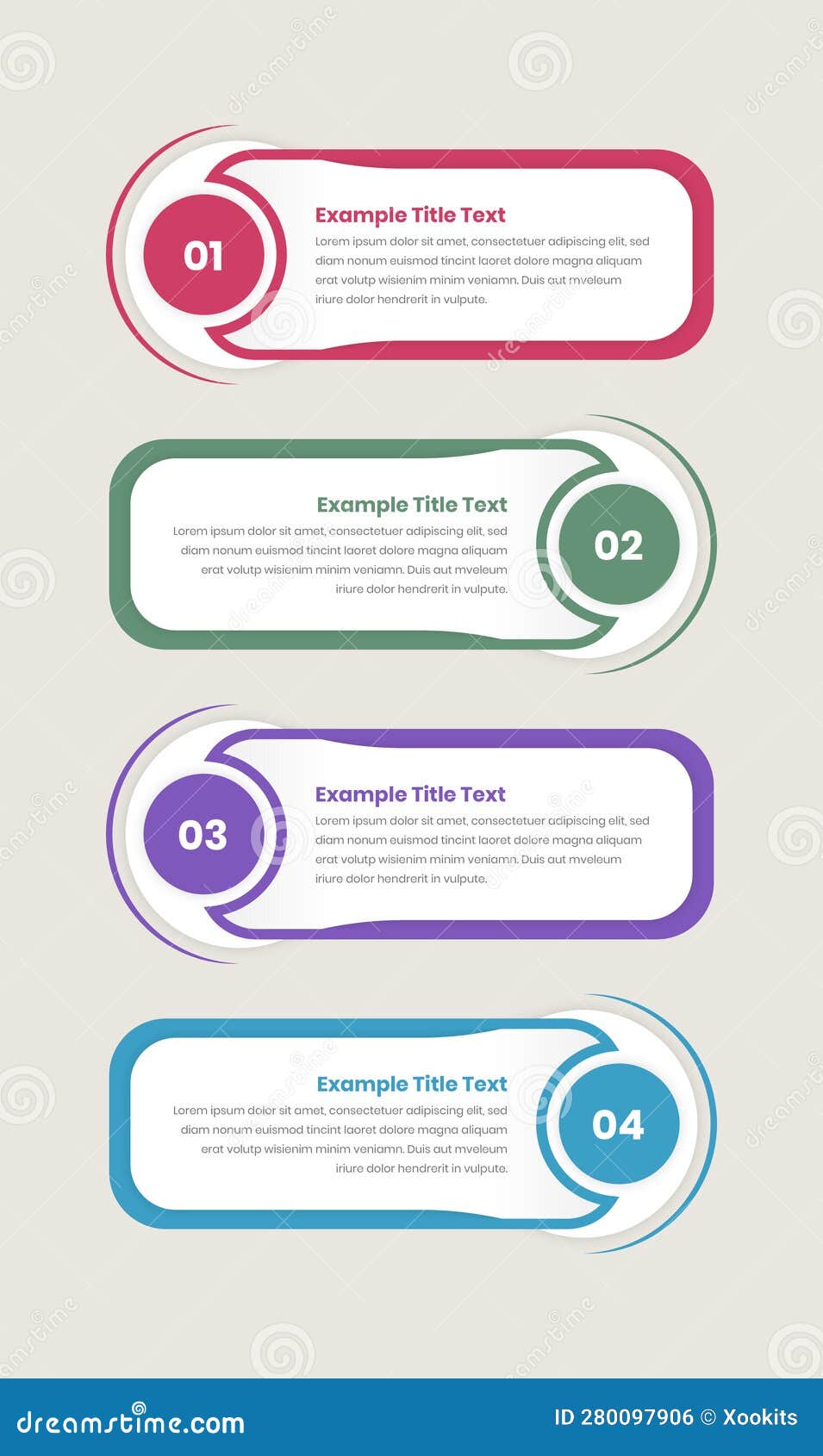 Business Process Overview Vertical Steps Infographic Presentation ...