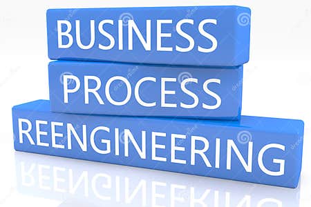 Business Process Reengineering Stock Illustration - Illustration of ...