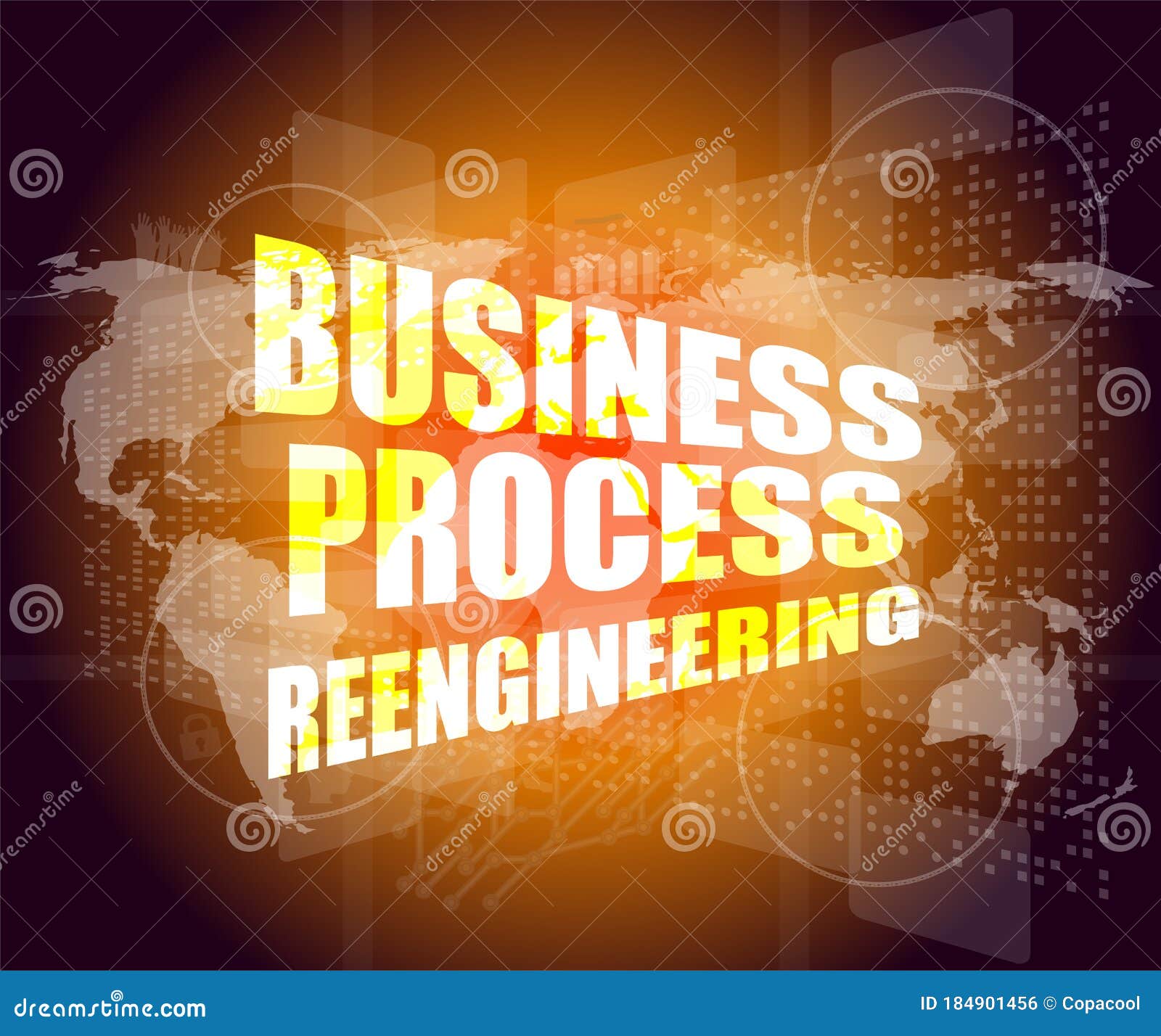 Business Process Reengineering Interface Hi Technology Stock ...