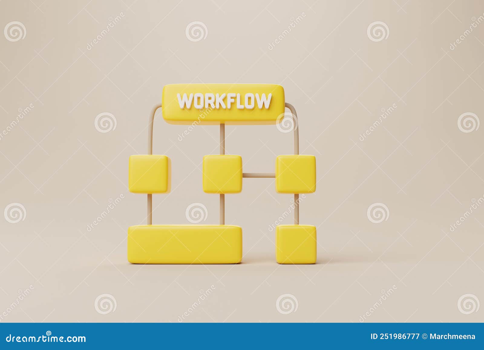 Business Process and Workflow Automation with Flowchart Stock ...