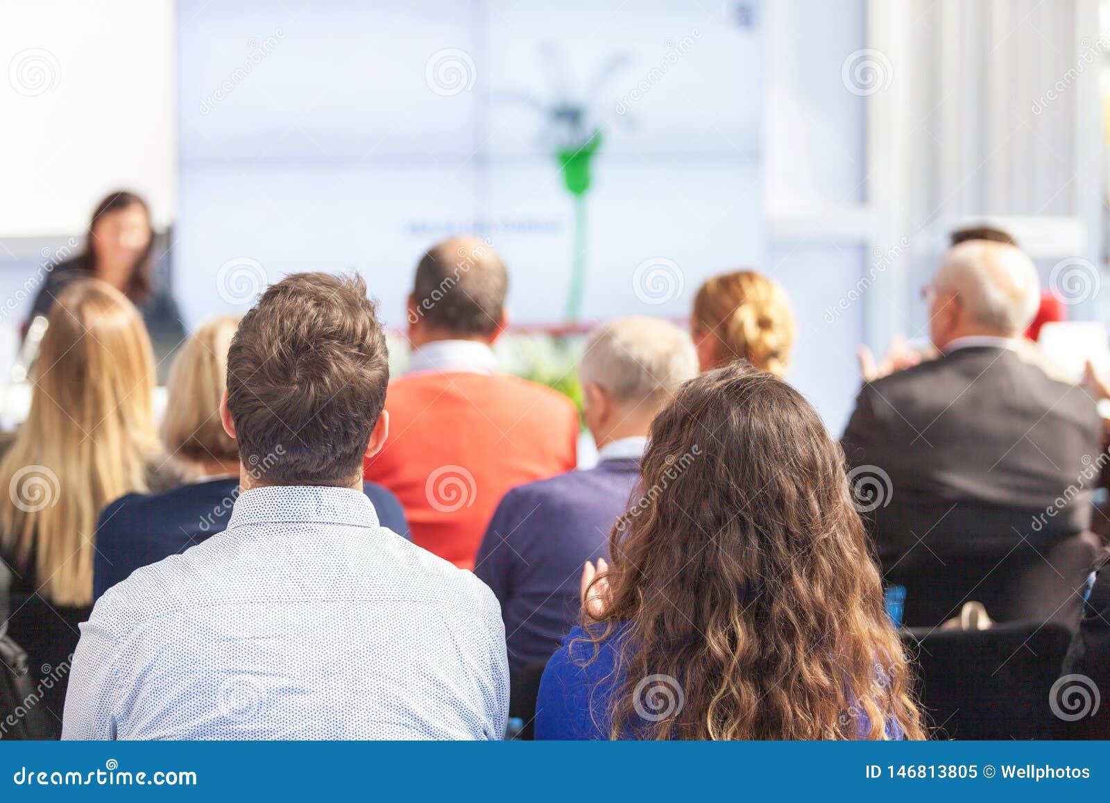 Business or Professional Conference Stock Image - Image of audience ...
