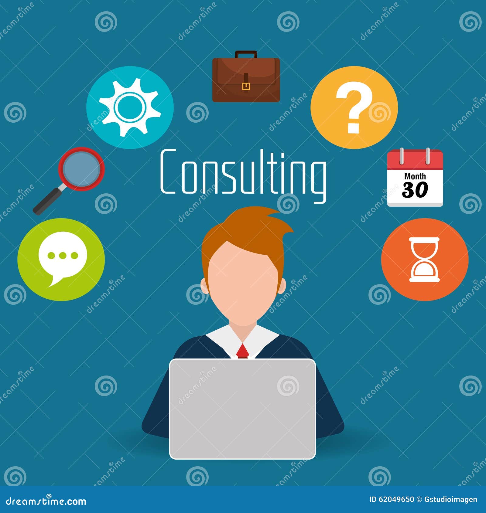 Business Professional Consulting Stock Vector - Illustration of ...
