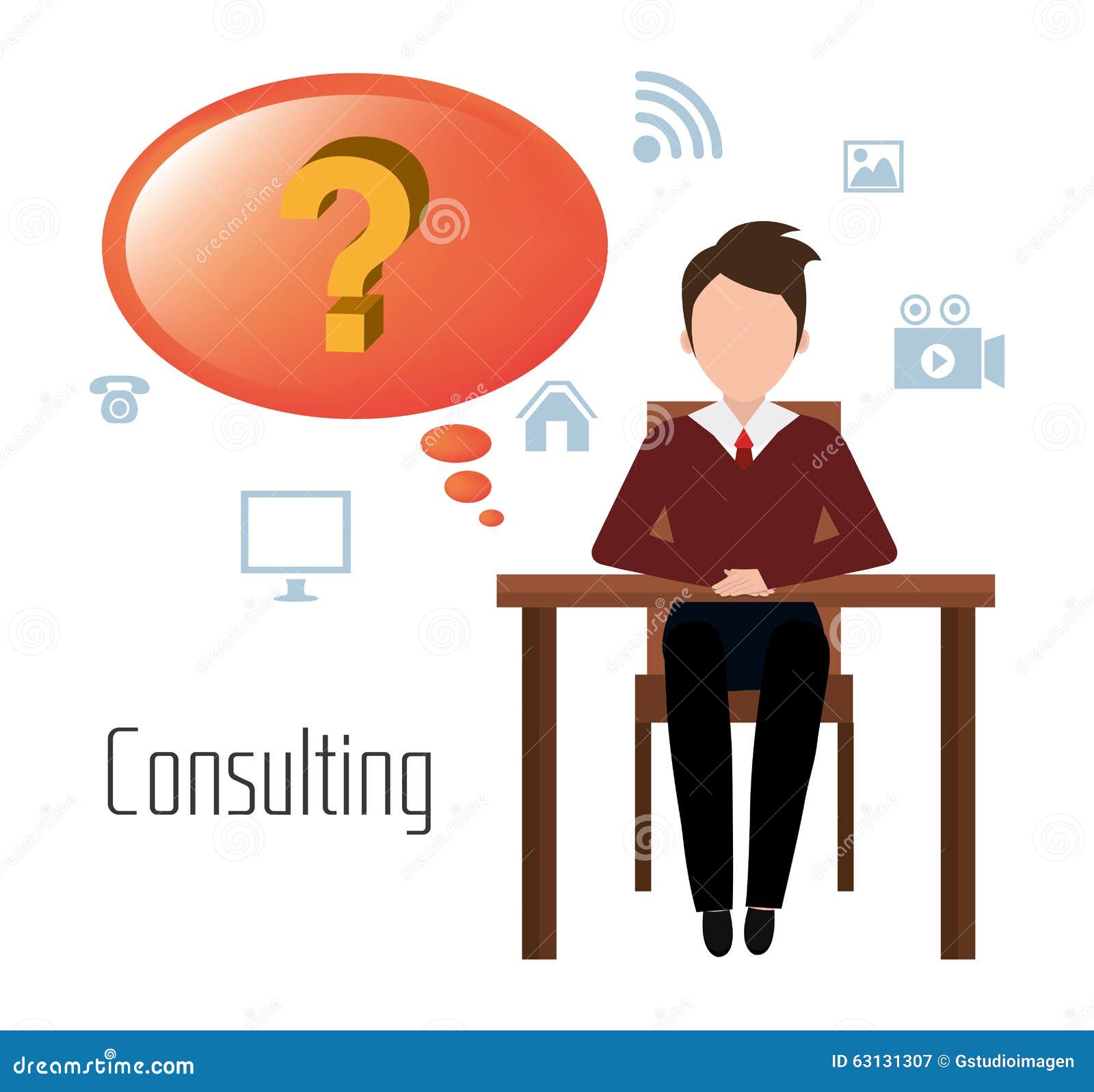 Business Professional Consulting Stock Vector - Illustration of ...