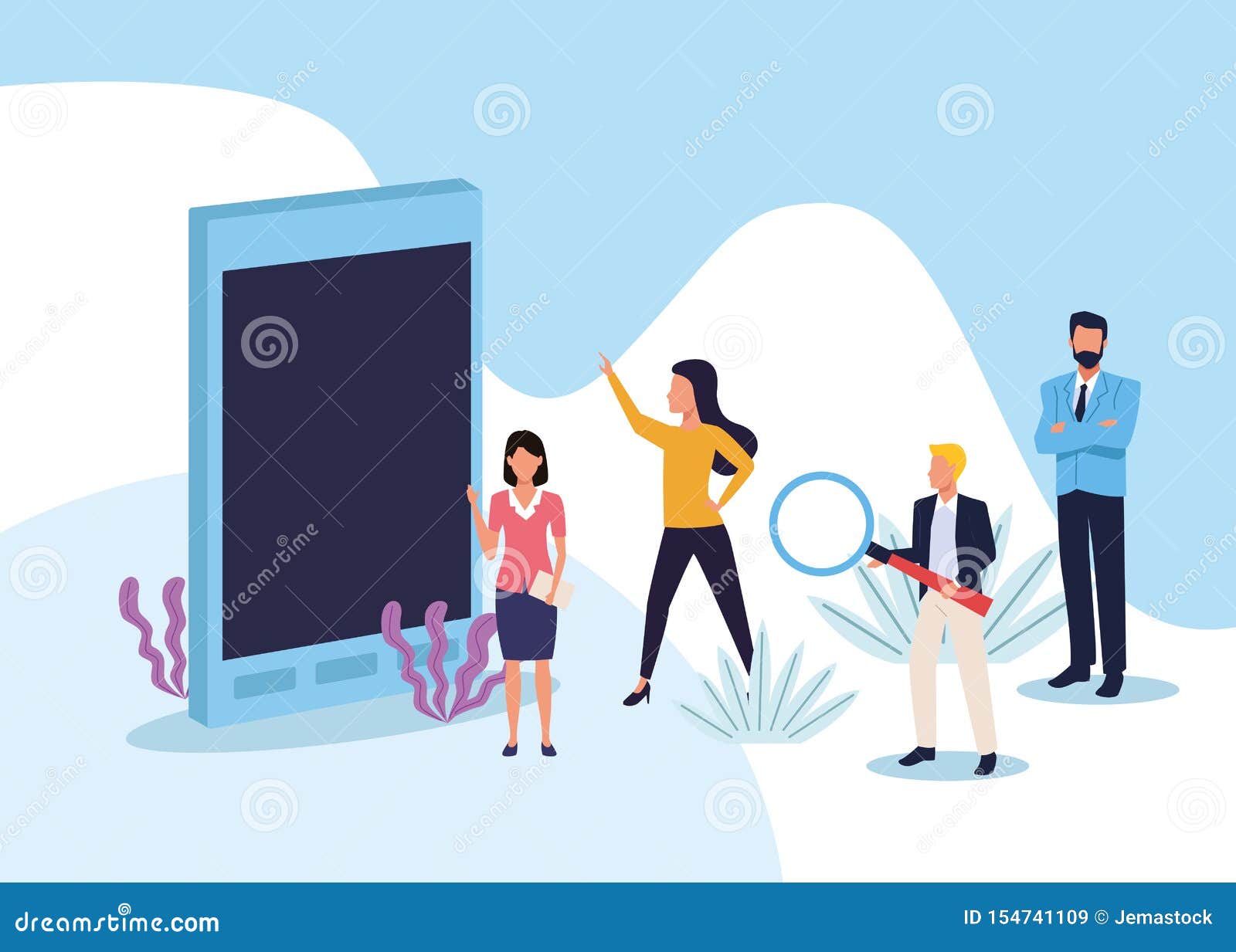 Business Professional Executive Work Cartoon Stock Vector ...