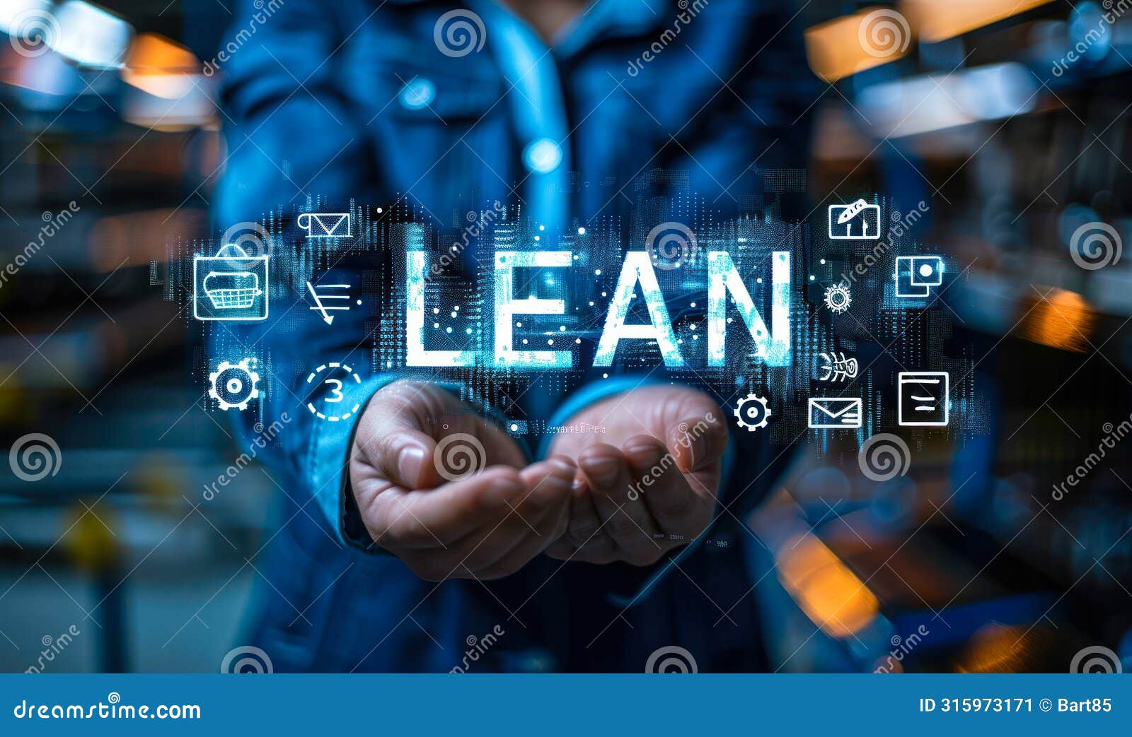 Business Professional Presenting Concept of Lean Methodology Focused on ... Business Professional Presenting Concept of Lean Methodology Focused on ...