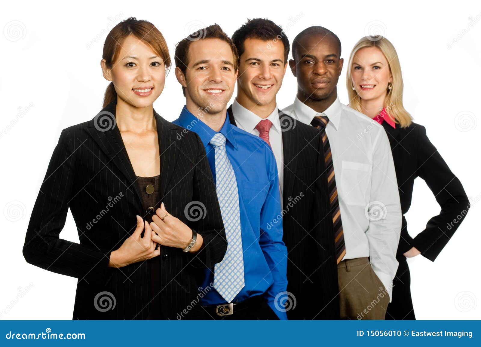 Business Professionals stock photo. Image of multiracial - 15056010