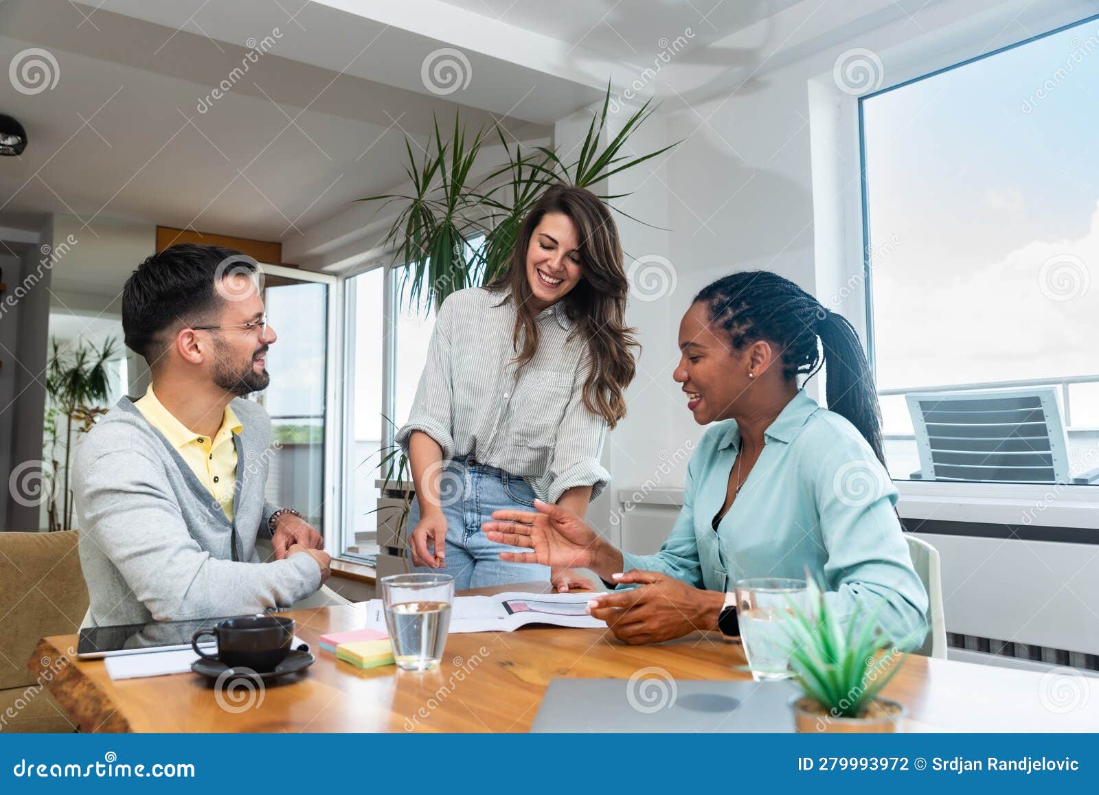 Business Professionals. Group of Young Confident Business People ...