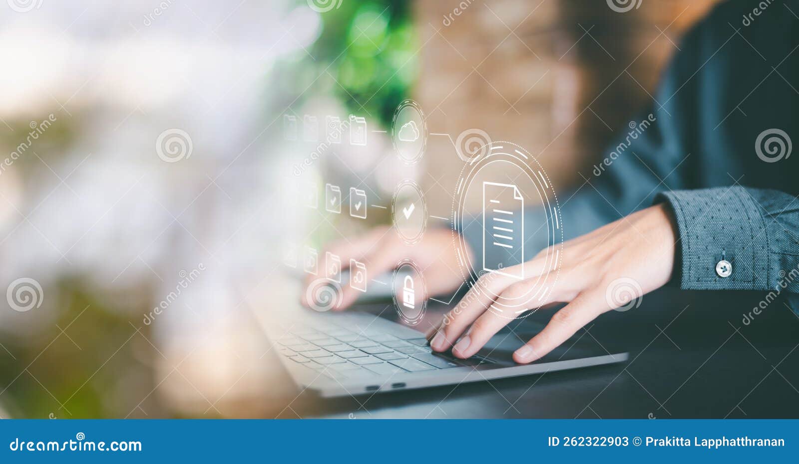 Business Professionals are Managing Files and Folders that Store ...