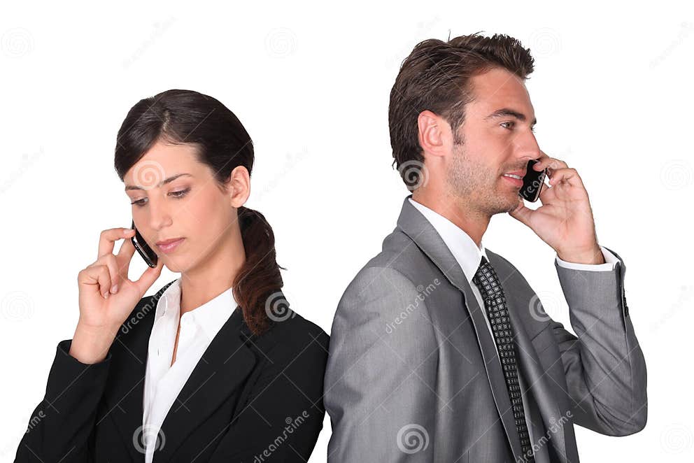 Business Professionals Talking Stock Photo - Image of communication ...