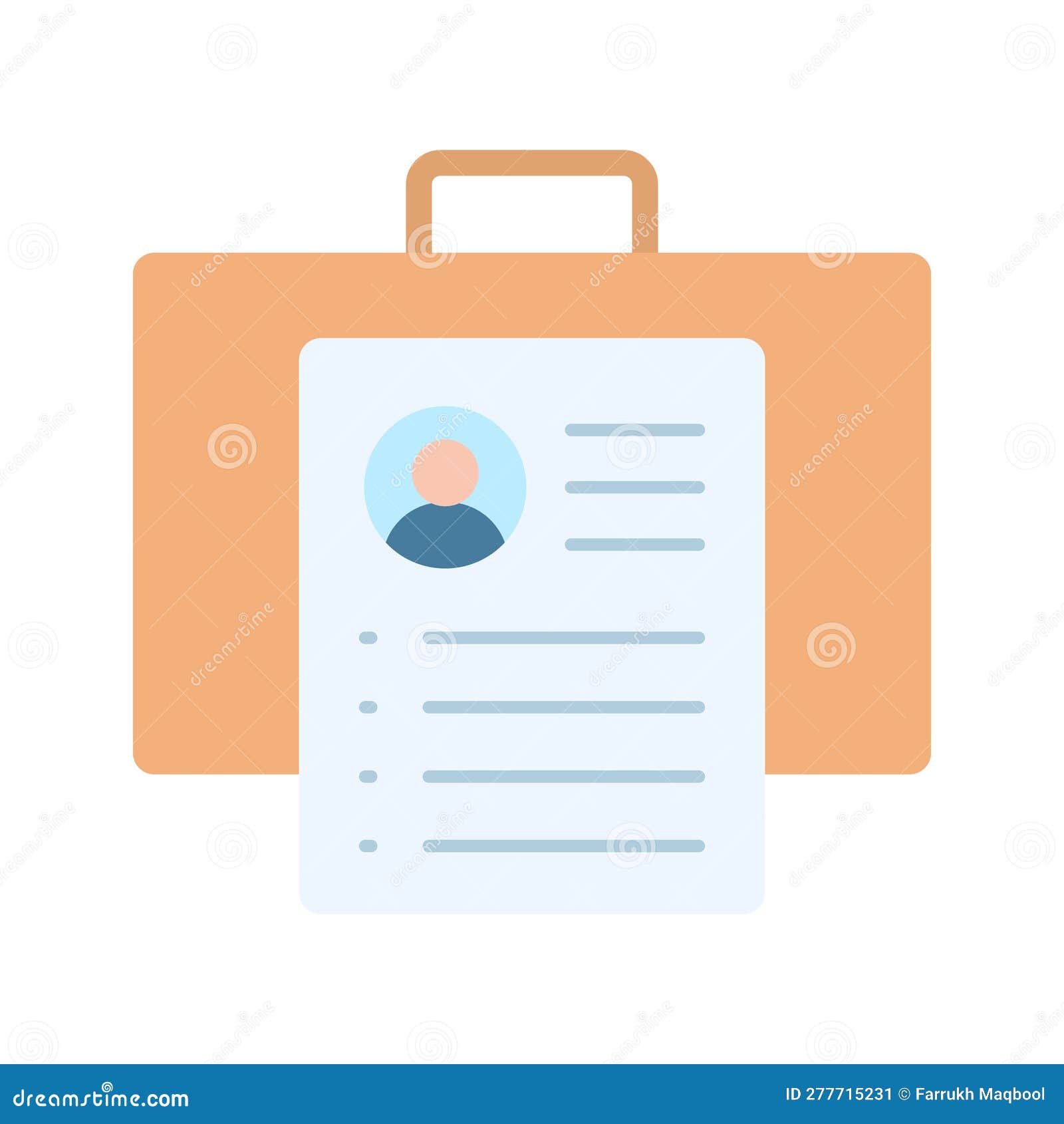 Business Profile Icon Vector Image. Stock Vector - Illustration of ...