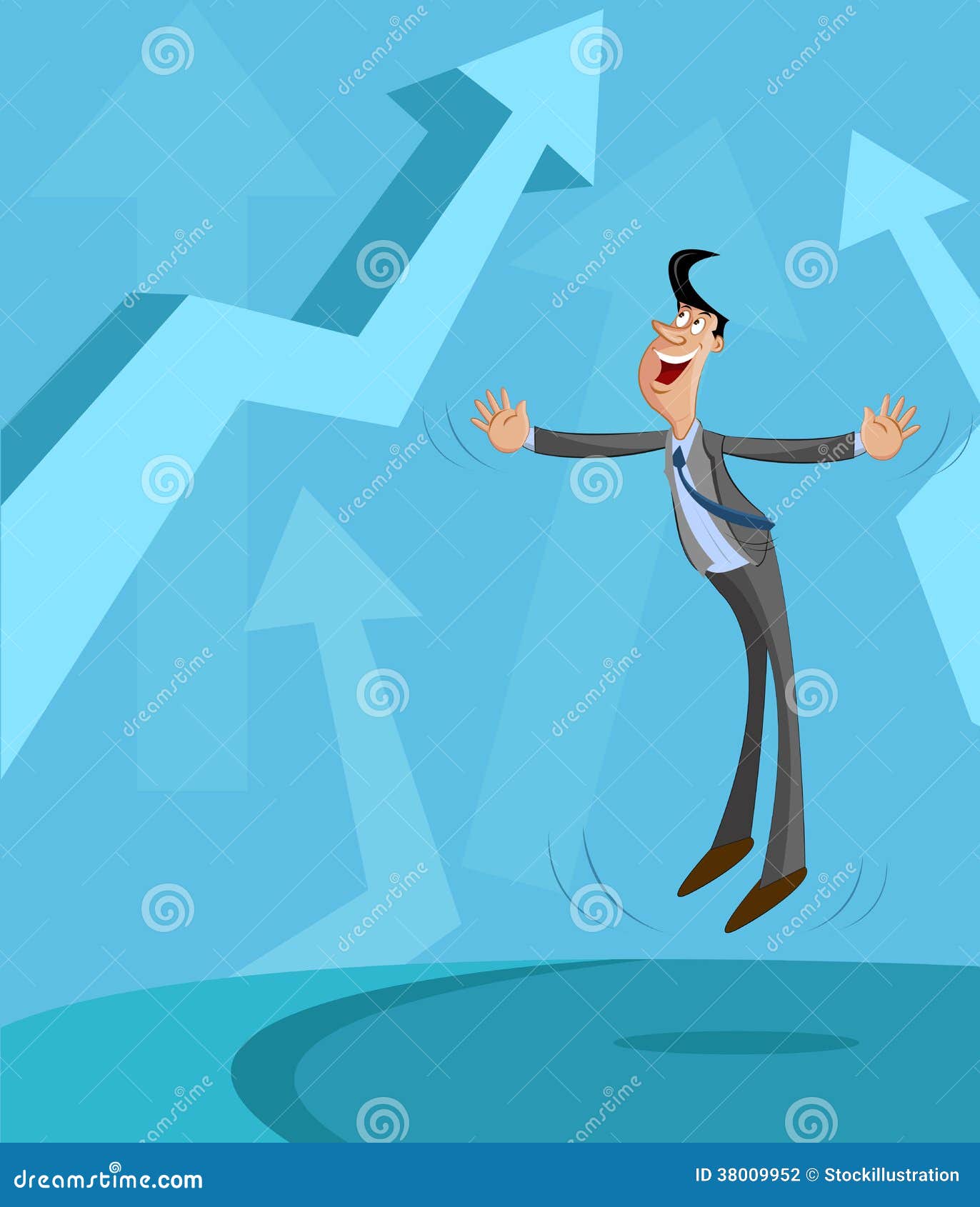 Business Profit Concept stock vector. Illustration of growth - 38009952