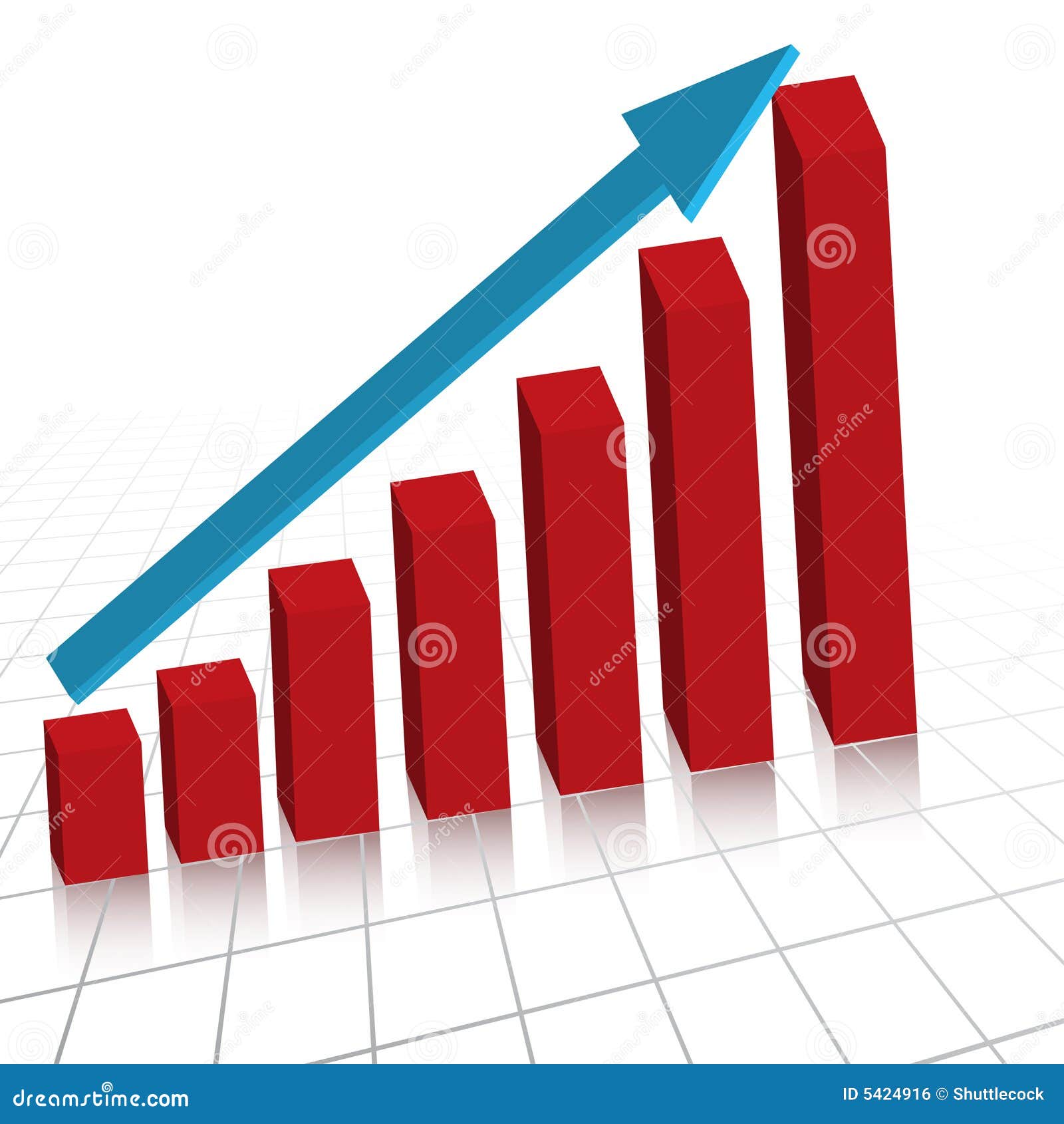 Business Profit Growth Graph C Stock Vector - Illustration of future ...