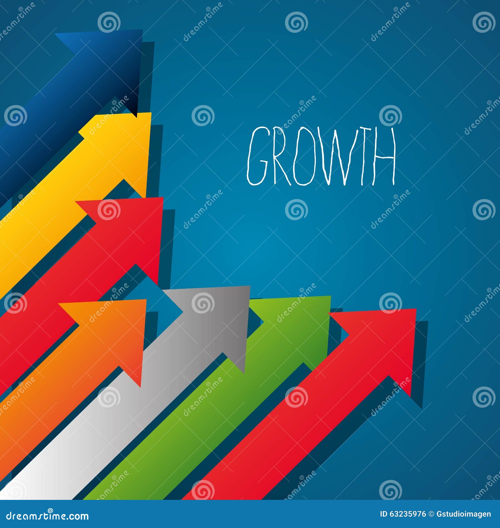 Business profits growth stock illustration. Illustration of graphic ...