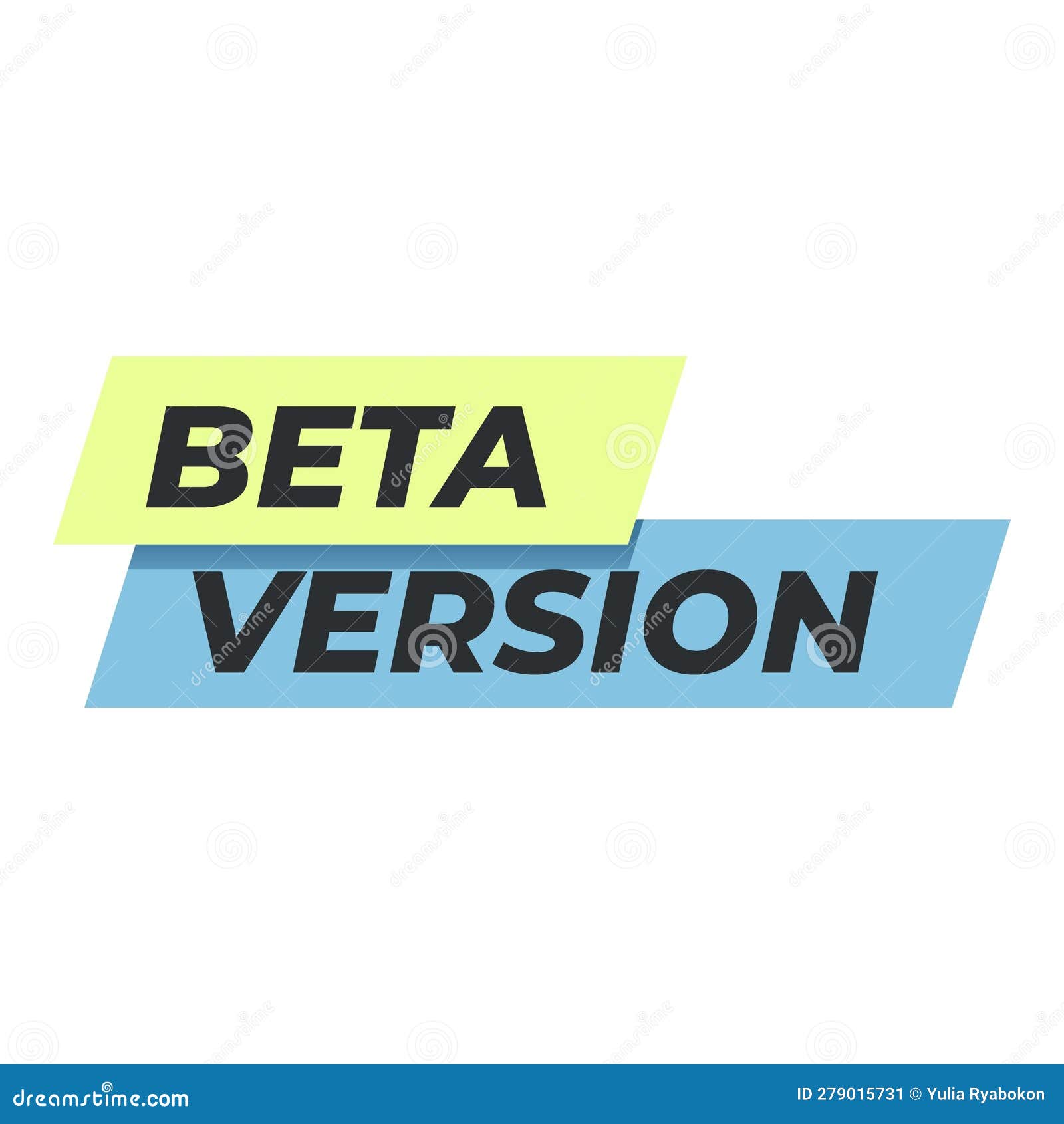 Business Program Icon Cartoon Vector. Beta Software Stock Vector ...