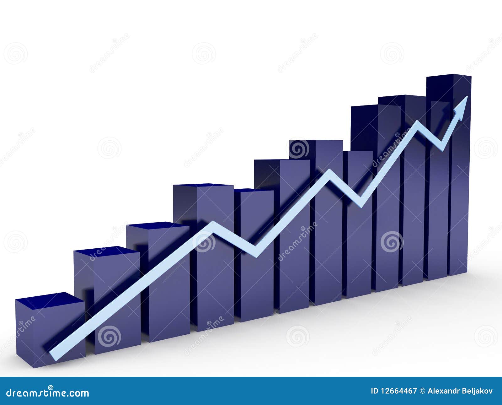 Business_progress stock illustration. Illustration of progress - 12664467