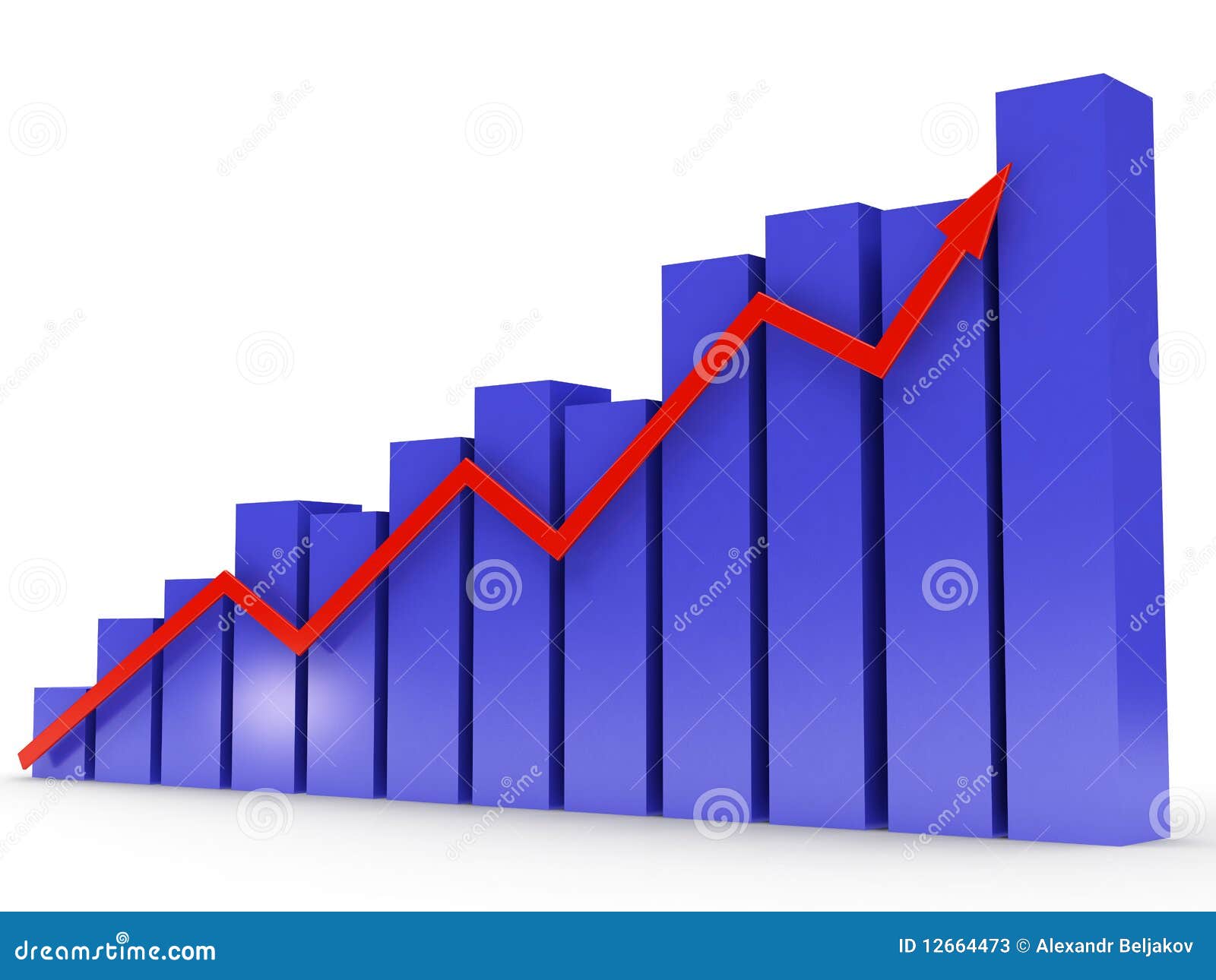 Business_progress stock illustration. Illustration of profit - 12664473