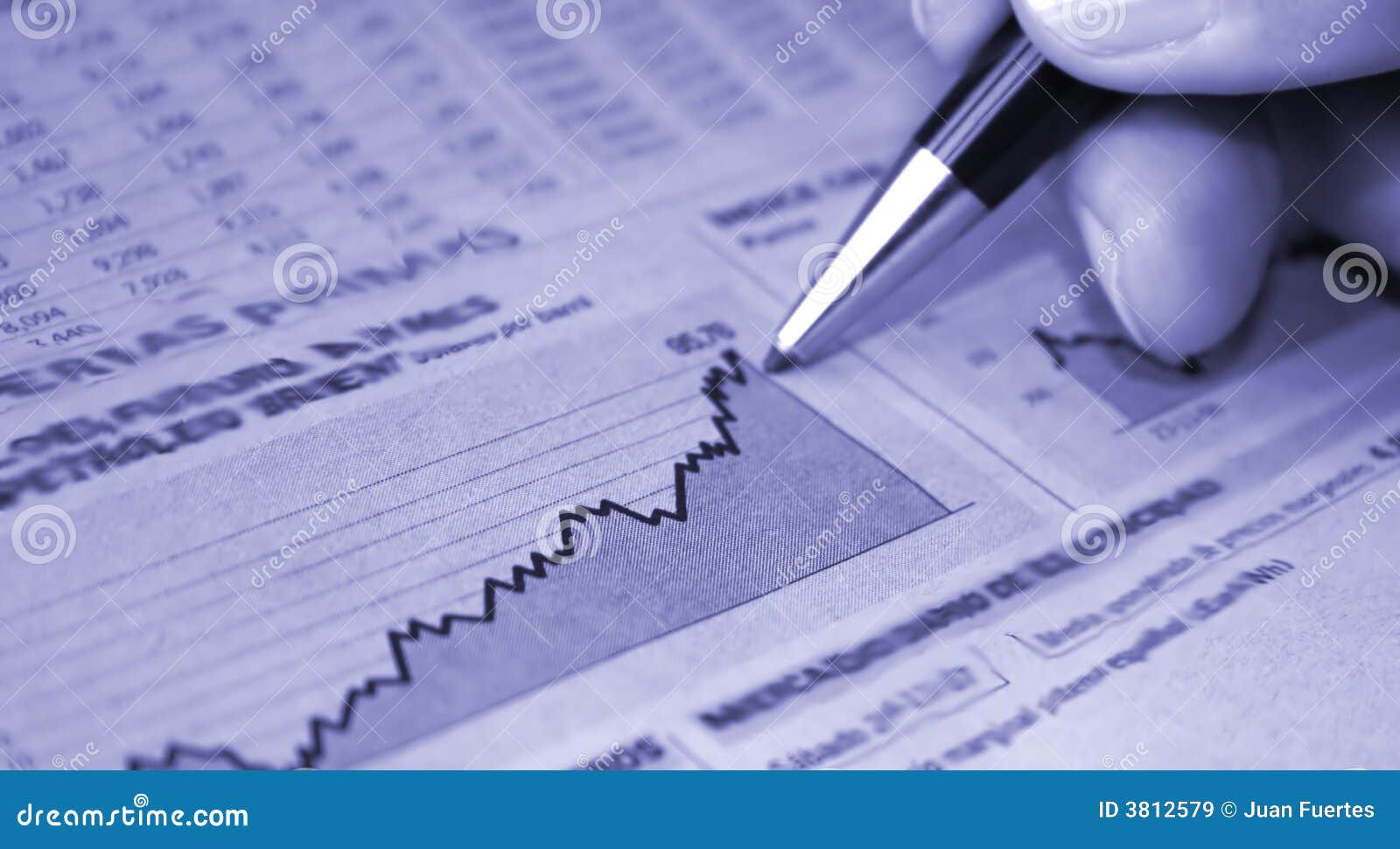 Business progress report stock image. Image of bills, graph - 3812579