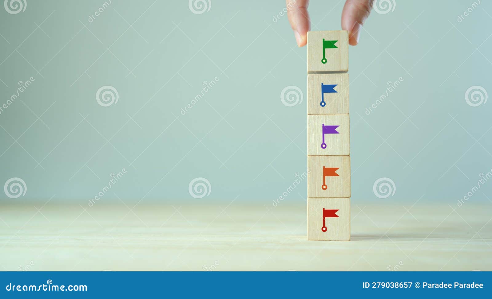 Business and Project Timeline. Options, Steps or Processes Stock Image ...