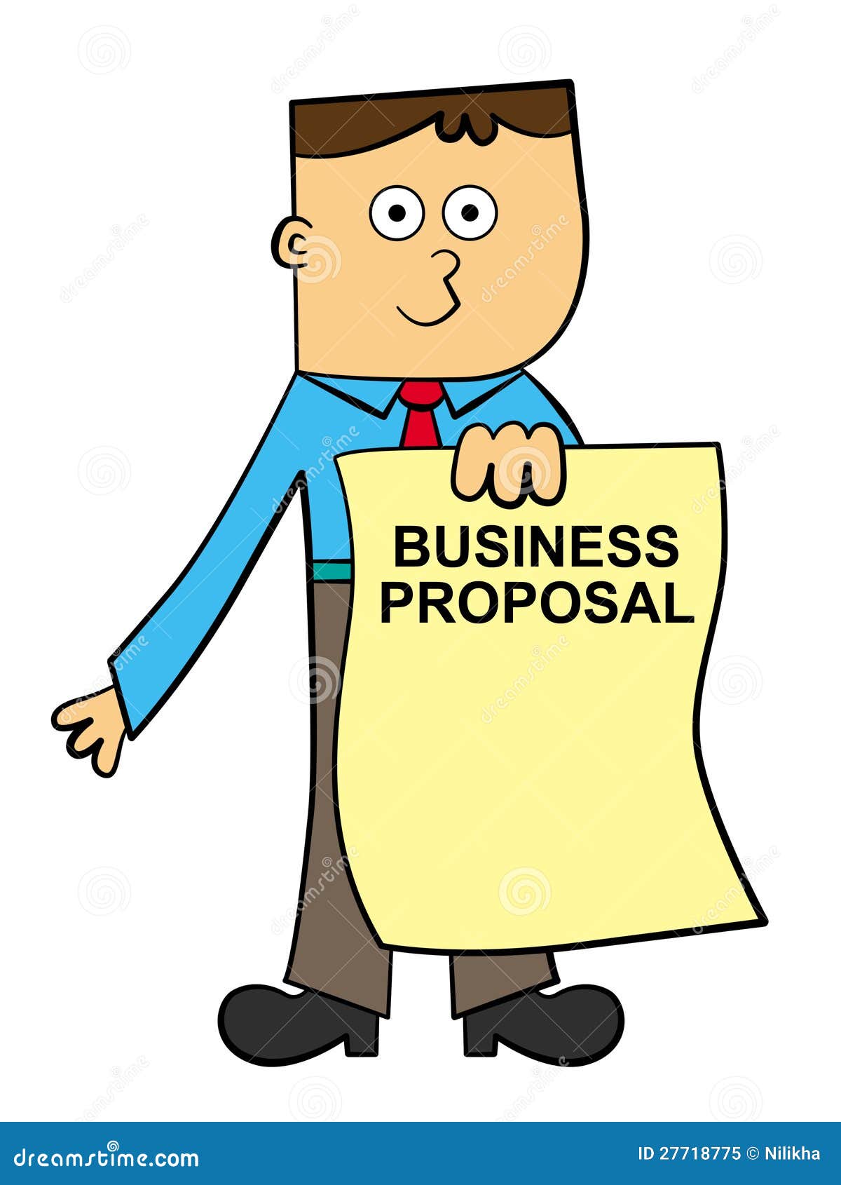 Business Proposal Cartoon