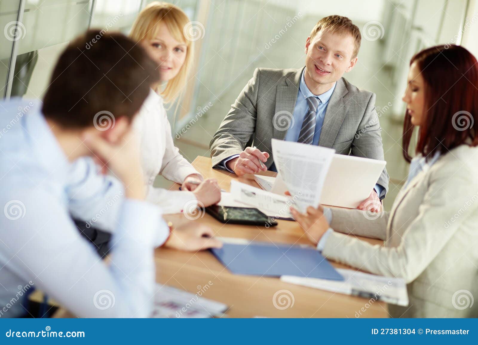 Business propositions stock photo. Image of elegant, documents - 27381304