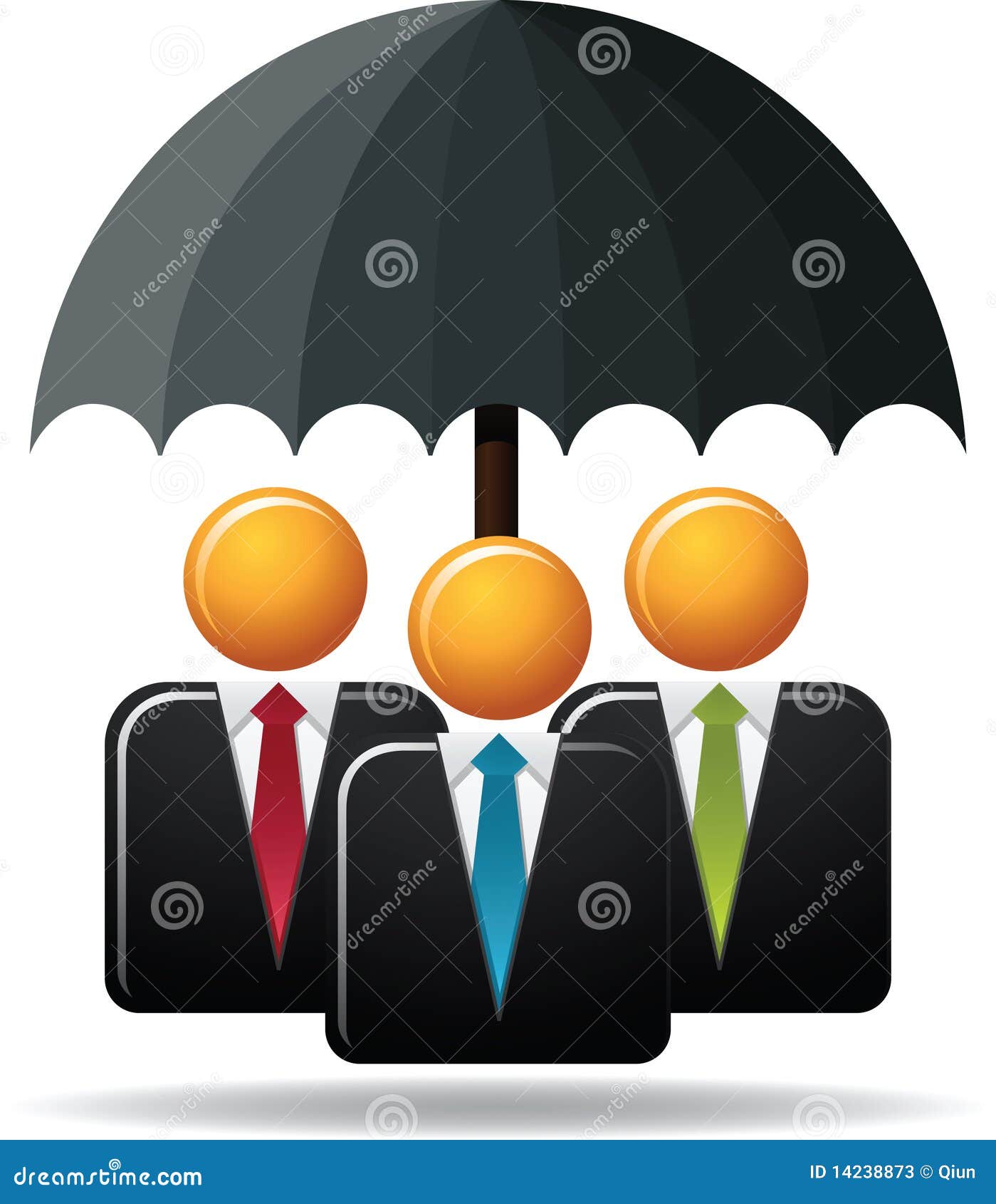 Business Protection, Challenge And Searching New Ideas Set. Manager ...