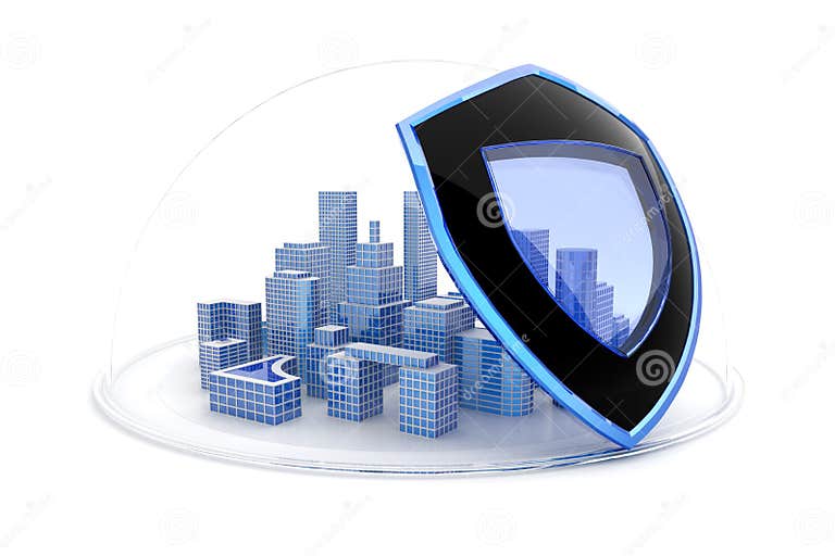 Business protection stock illustration. Illustration of guard - 17862249