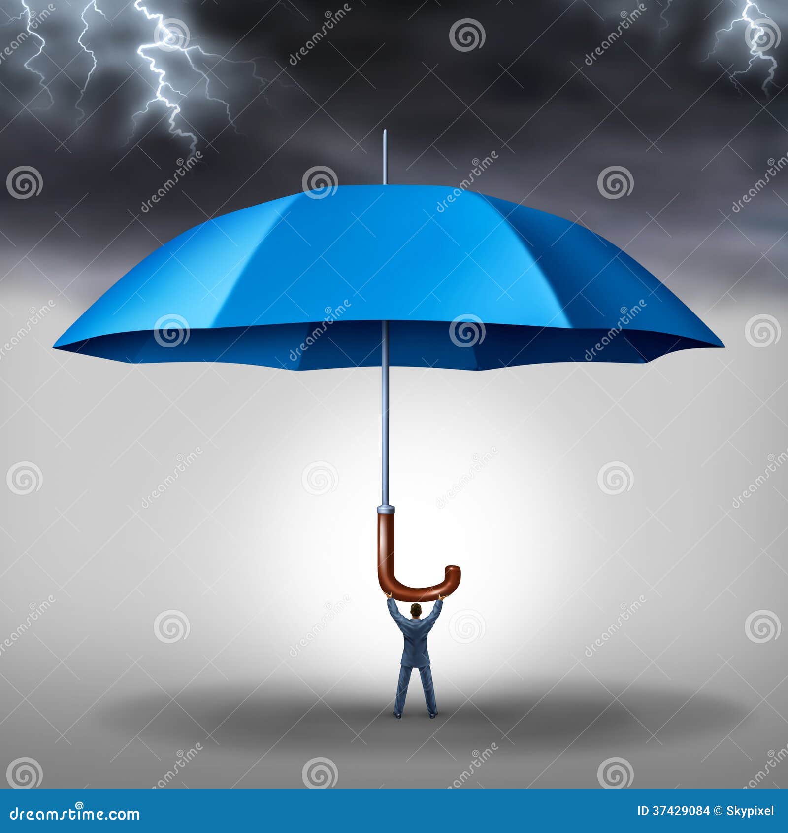 Business Protection, Challenge And Searching New Ideas Set. Manager ...