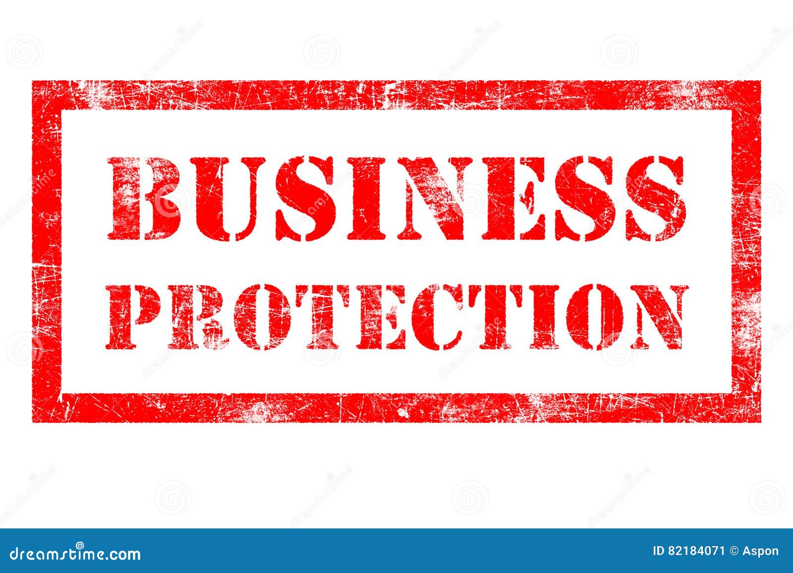 Business Protection Rubber Stamp Stock Image - Image of insure, person ...
