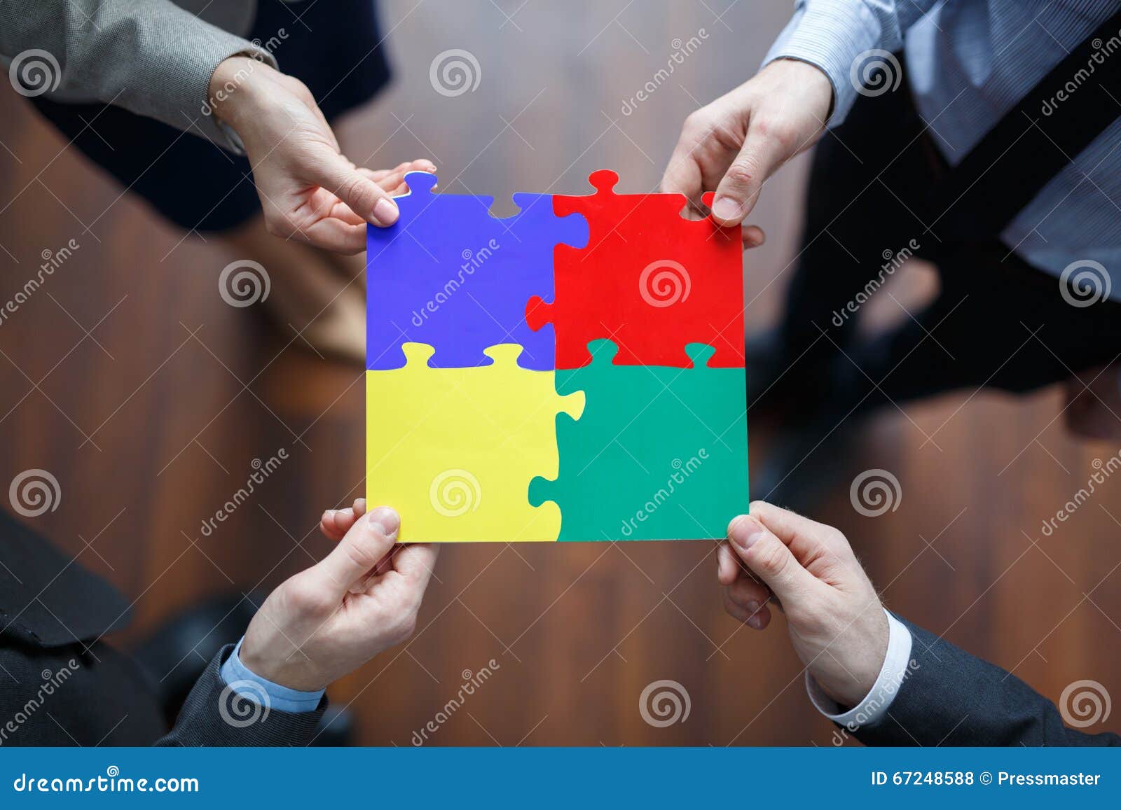 Business puzzle stock photo. Image of concept, jigsaw - 67248588