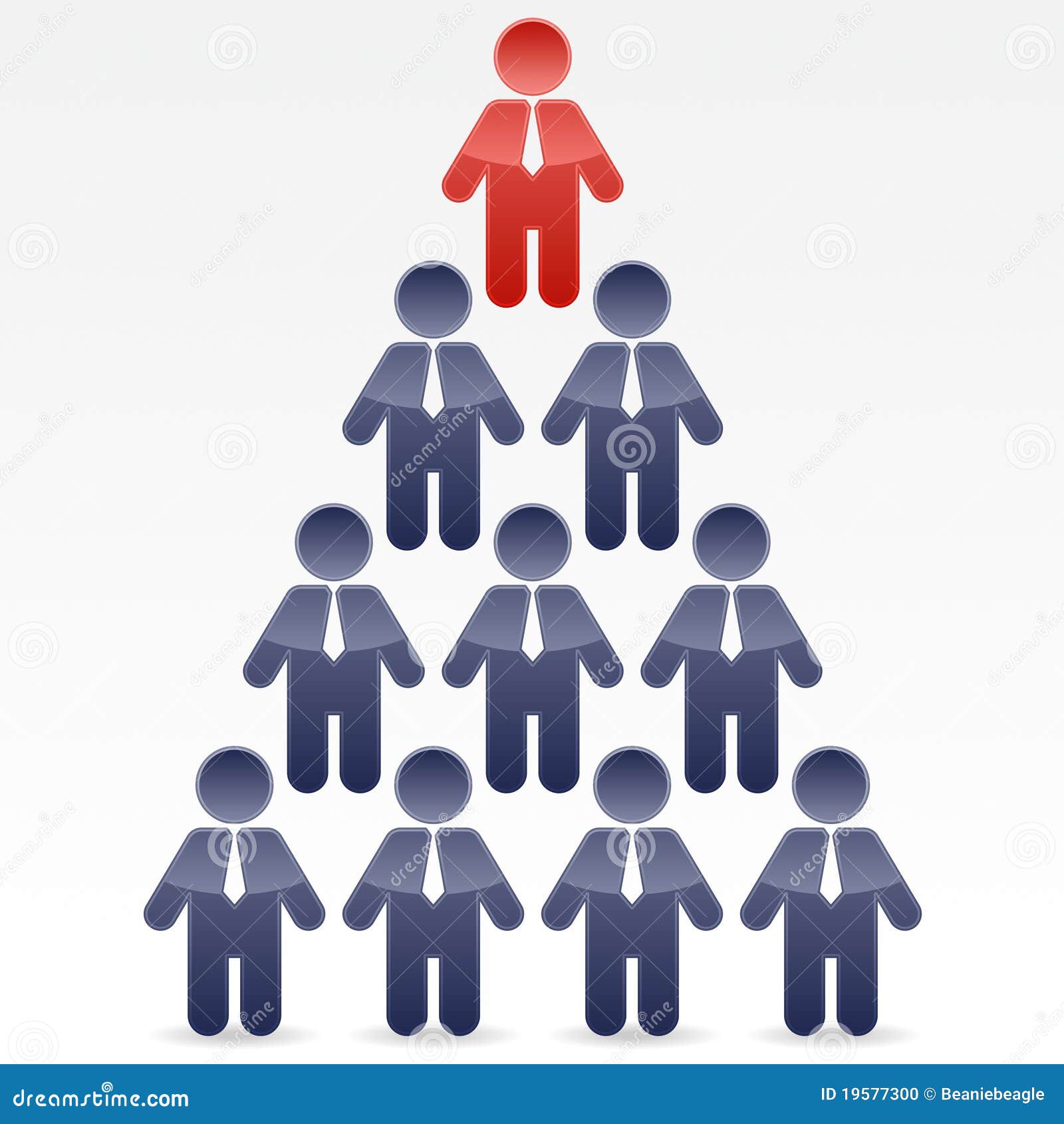 Business Pyramid stock vector. Image of corporation, element - 19577300