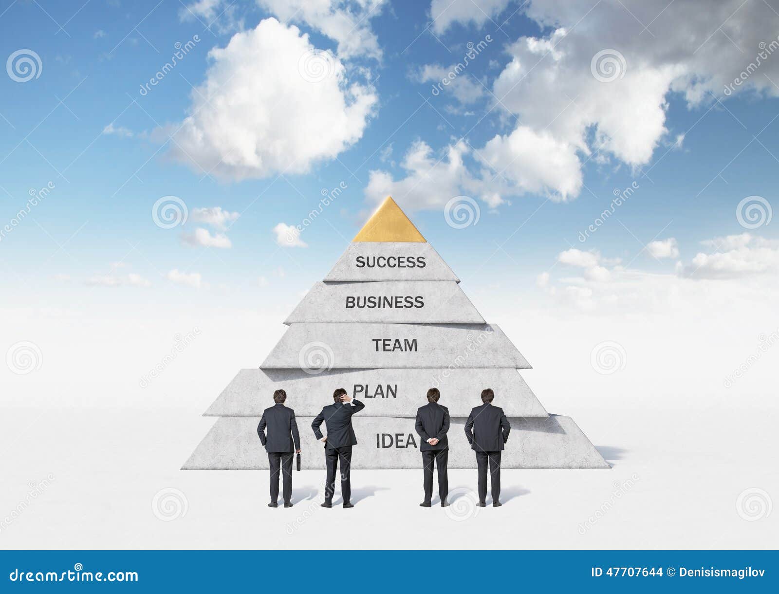 Business pyramid stock photo. Image of choice, level - 47707644