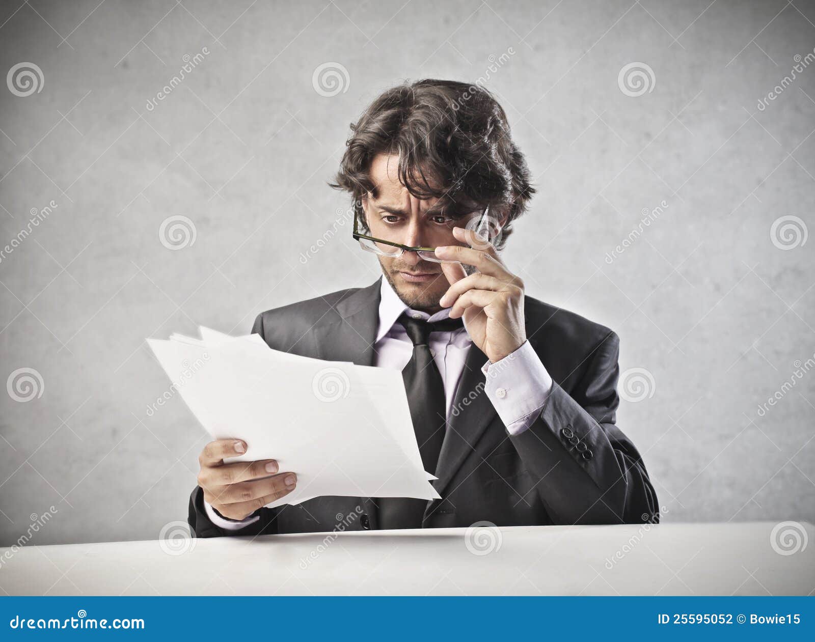 Business Questioning stock photo. Image of adult, work - 25595052