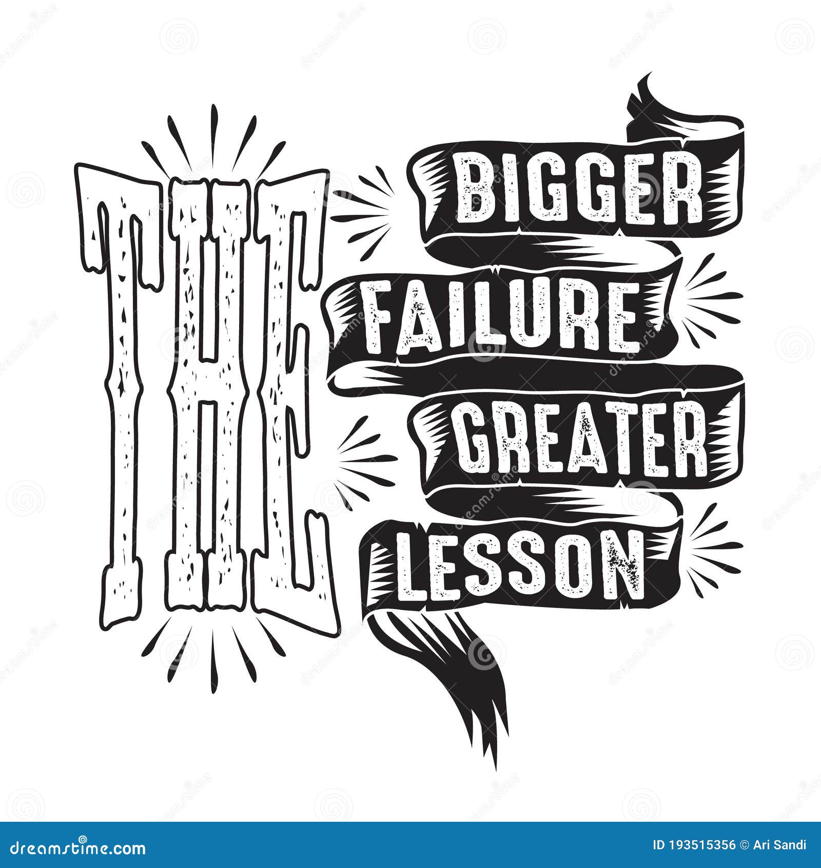Business Quote Good for Cricut. the Bigger Failure Greater Lesson Stock ... Business Quote Good for Cricut. the Bigger Failure Greater Lesson Stock ...