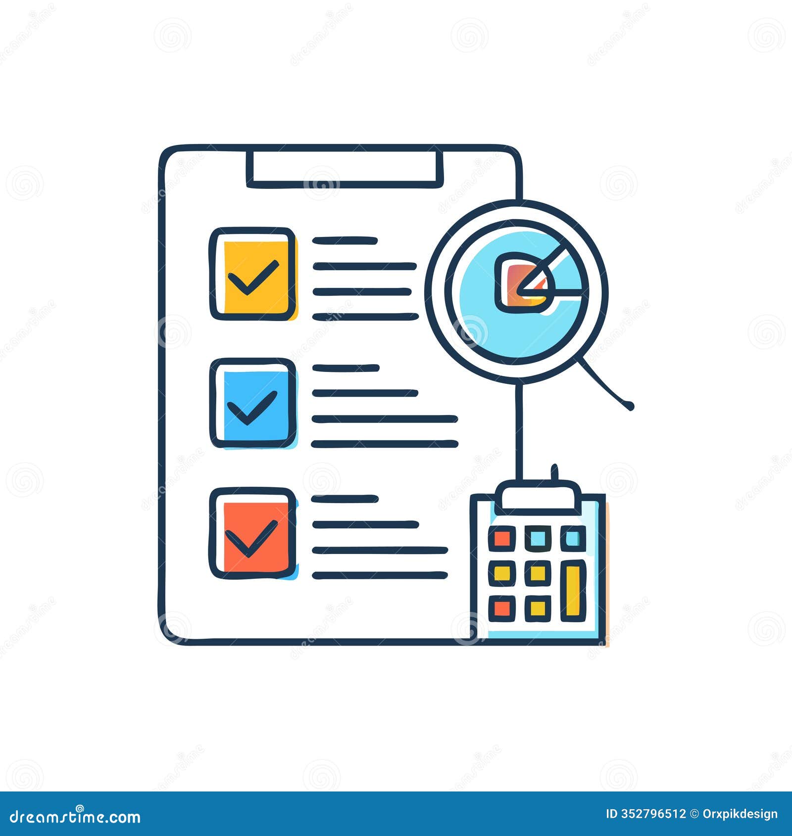 Business Readiness Assessment Icon Stock Vector - Illustration of ...
