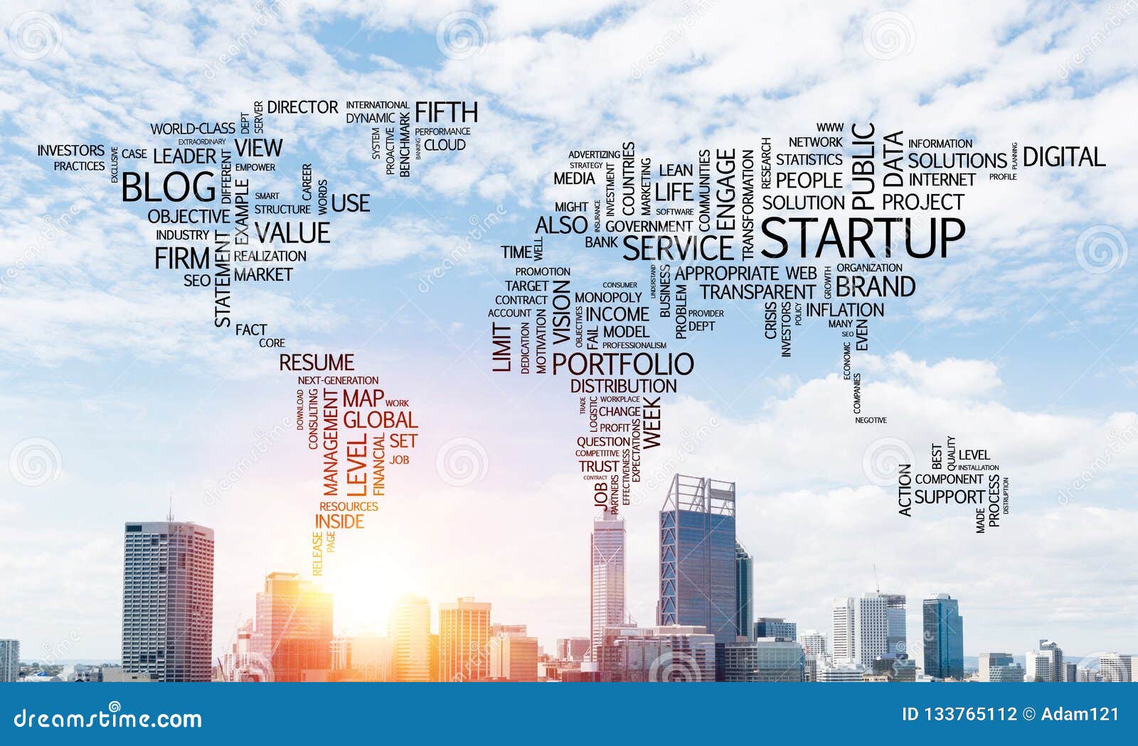 Business Globalization Concept. Stock Photo - Image of communication ...