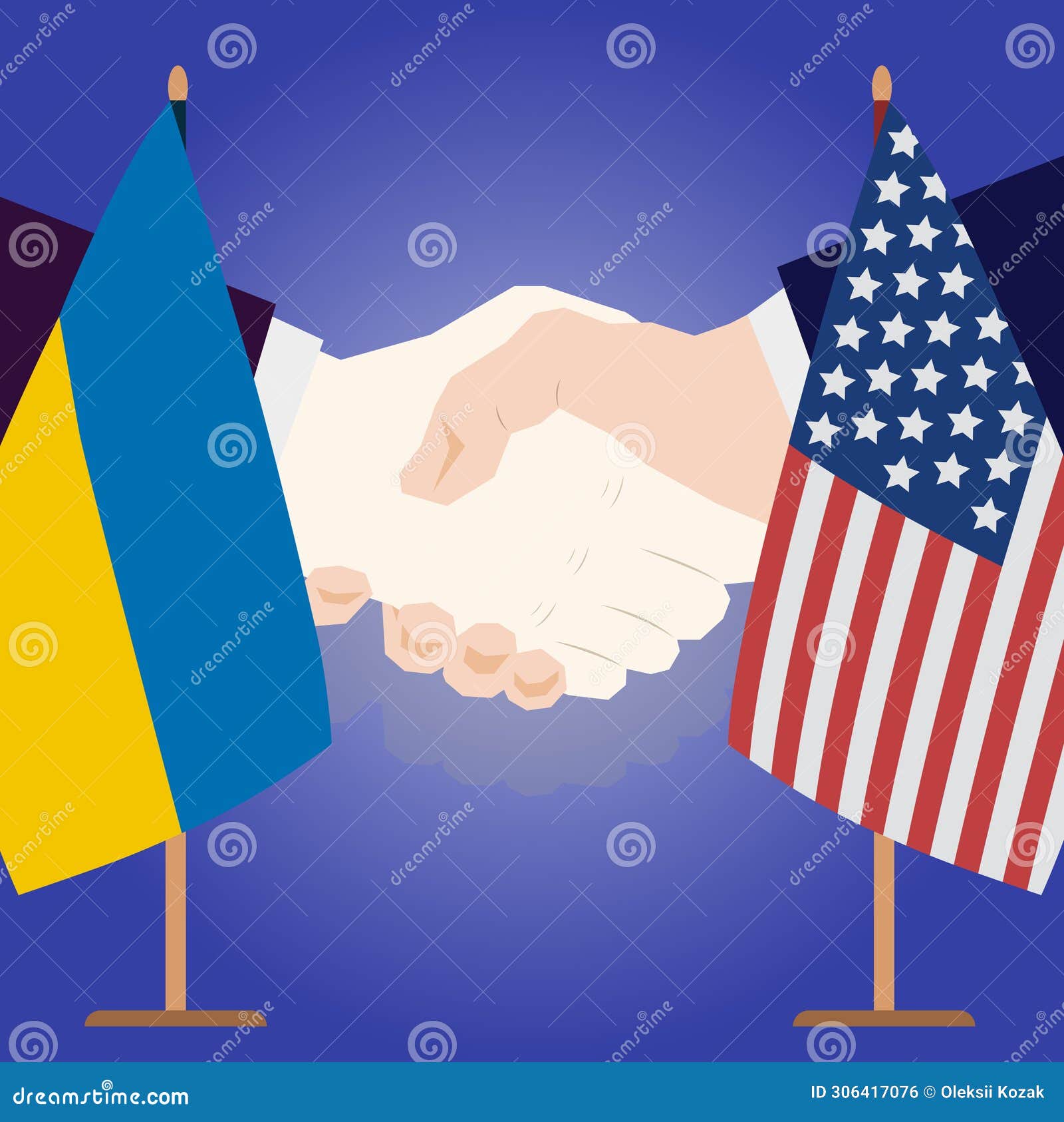 Business Relations between Countries. Conclusion of the Contract Stock ...