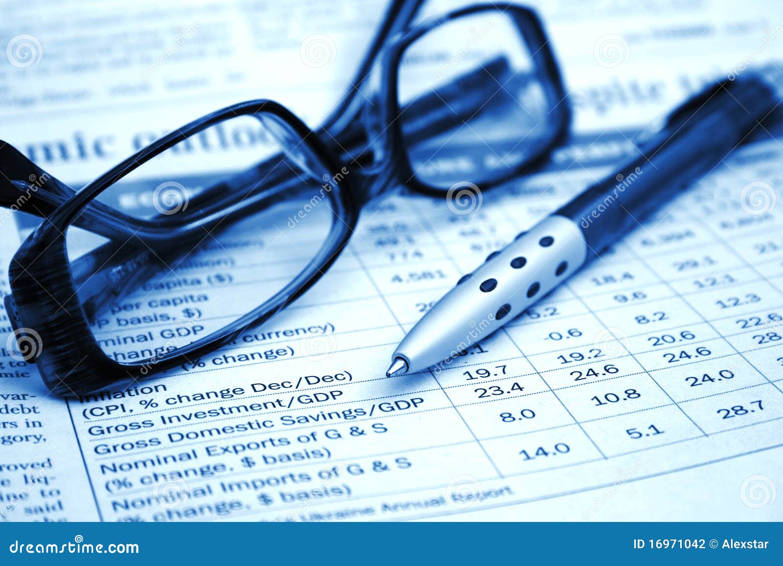 Business report stock photo. Image of chart, money, income - 16971042