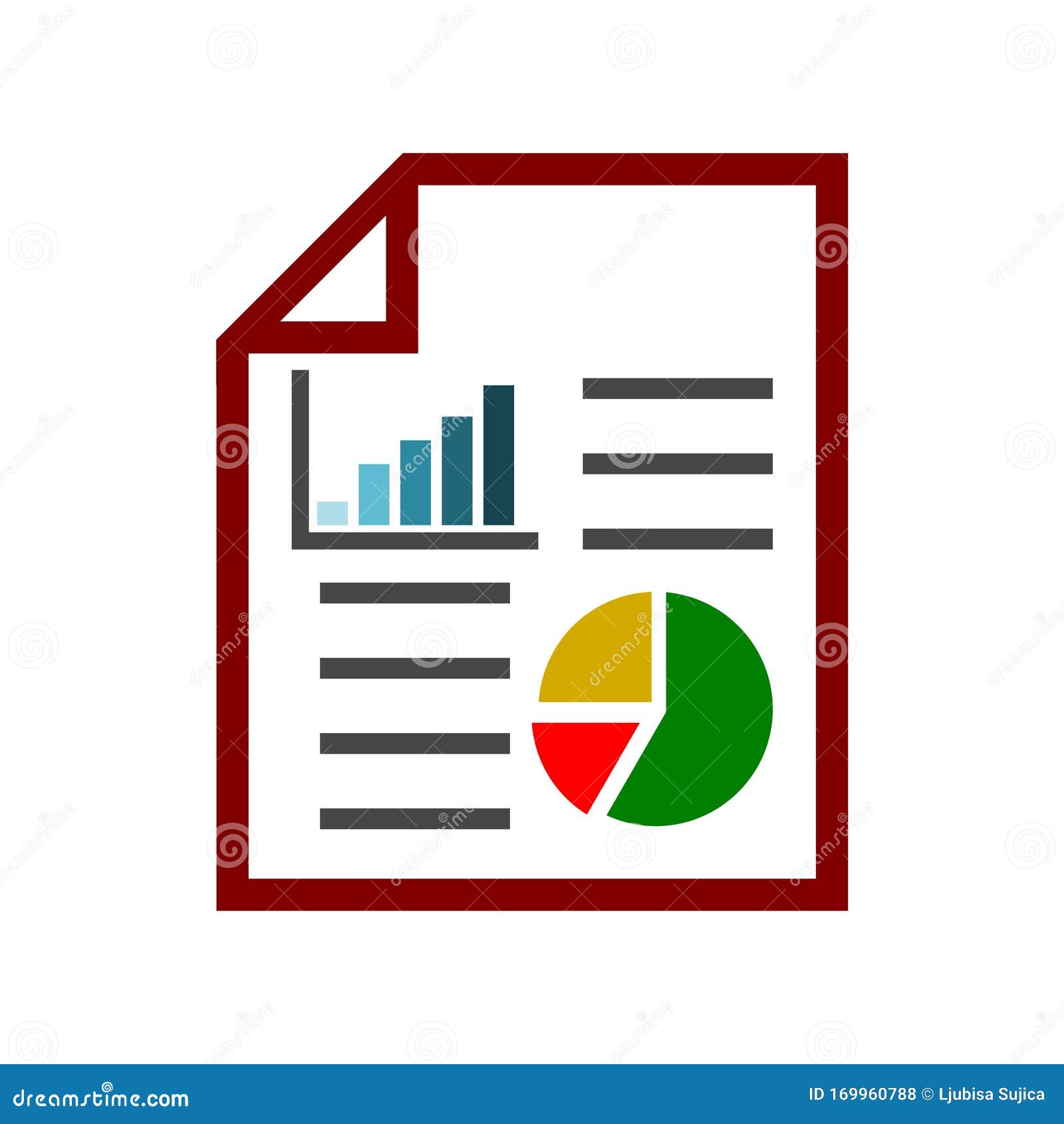 Business Report icon stock vector. Illustration of financial - 169960788 Business Report icon stock vector. Illustration of financial - 169960788